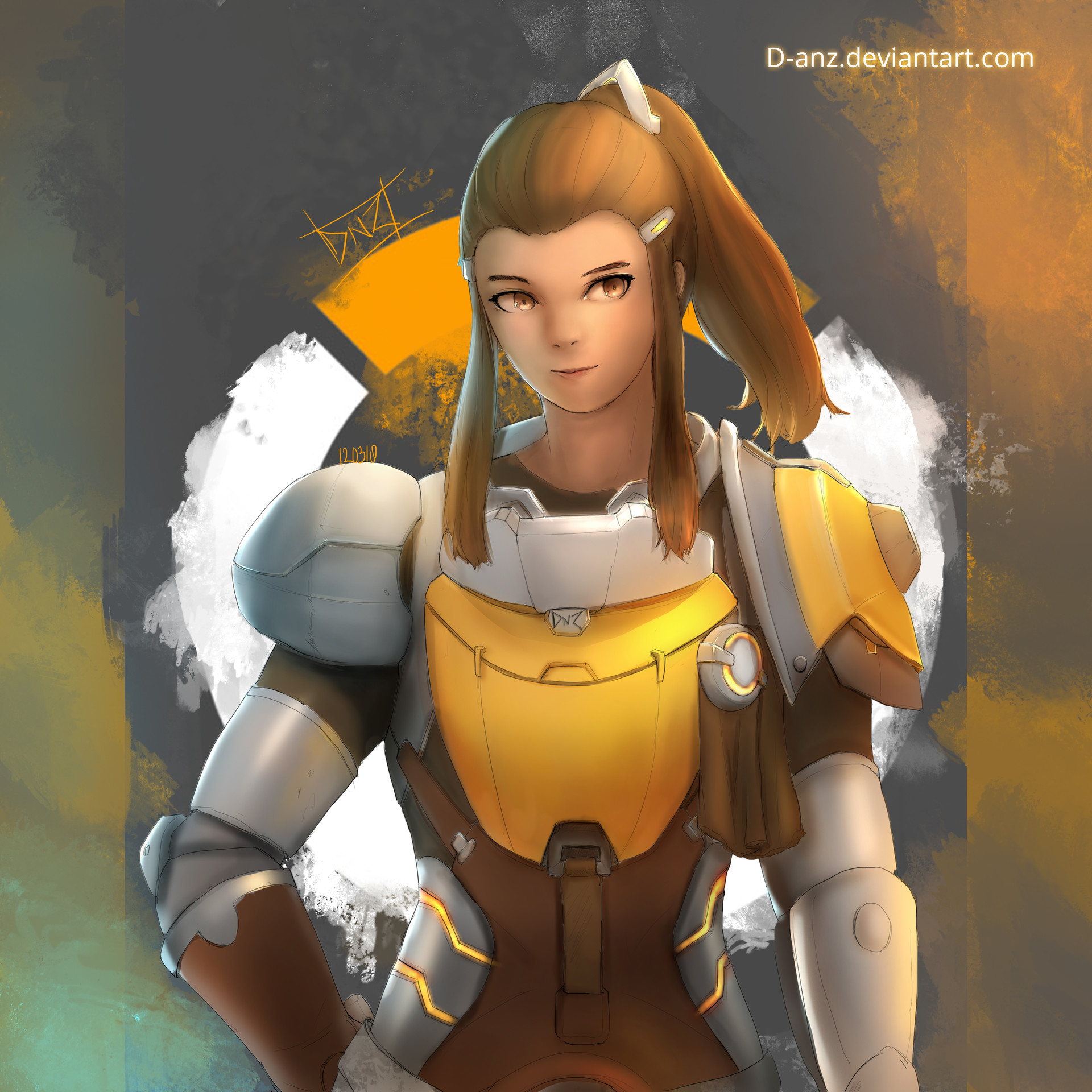 ArtStation - Brigitte Overwatch fanart