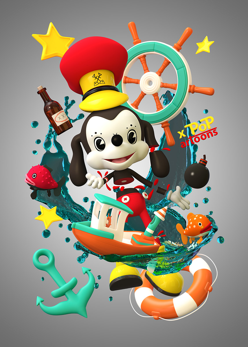 ArtStation - Captain Poppy. Unplugged