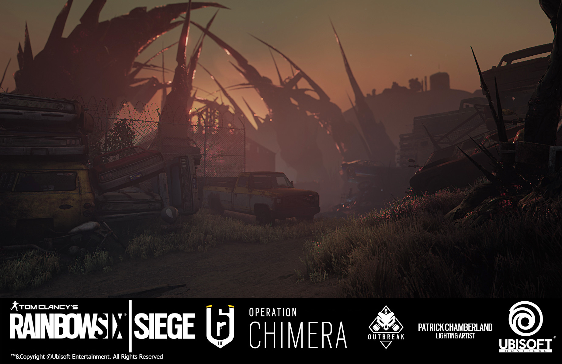 Patrick Chamberland - Rainbow Six Siege: Outbreak - Lighting Art