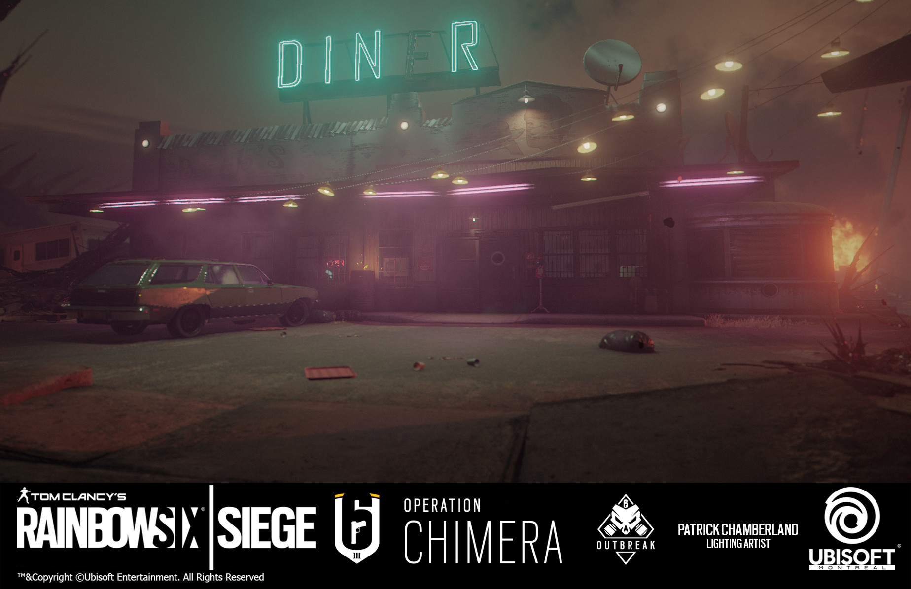 Patrick Chamberland - Rainbow Six Siege: Outbreak - Lighting Art