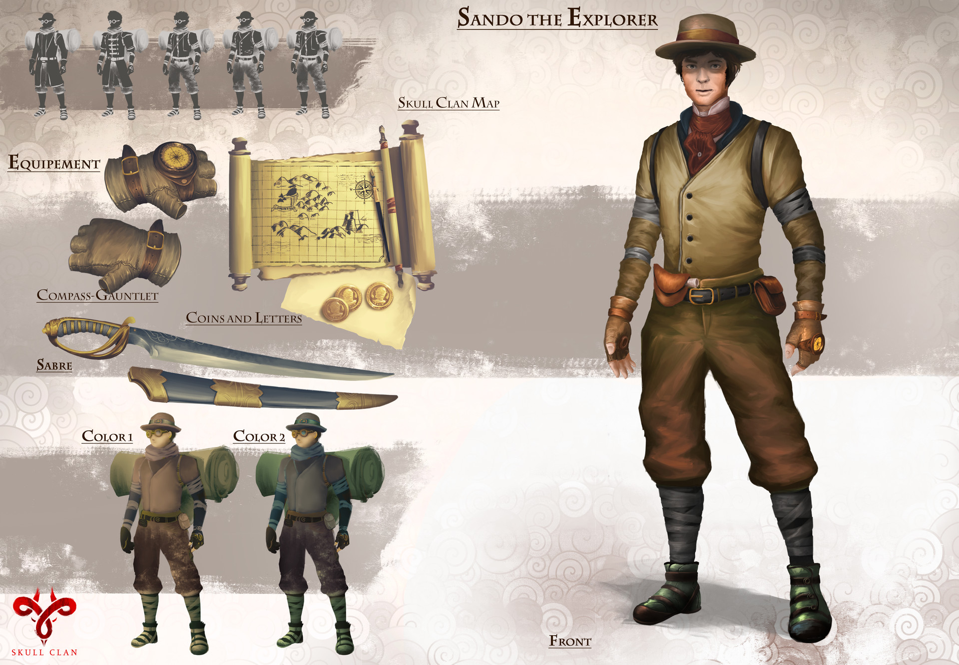 ArtStation - Skull clan concept 11 - Characters