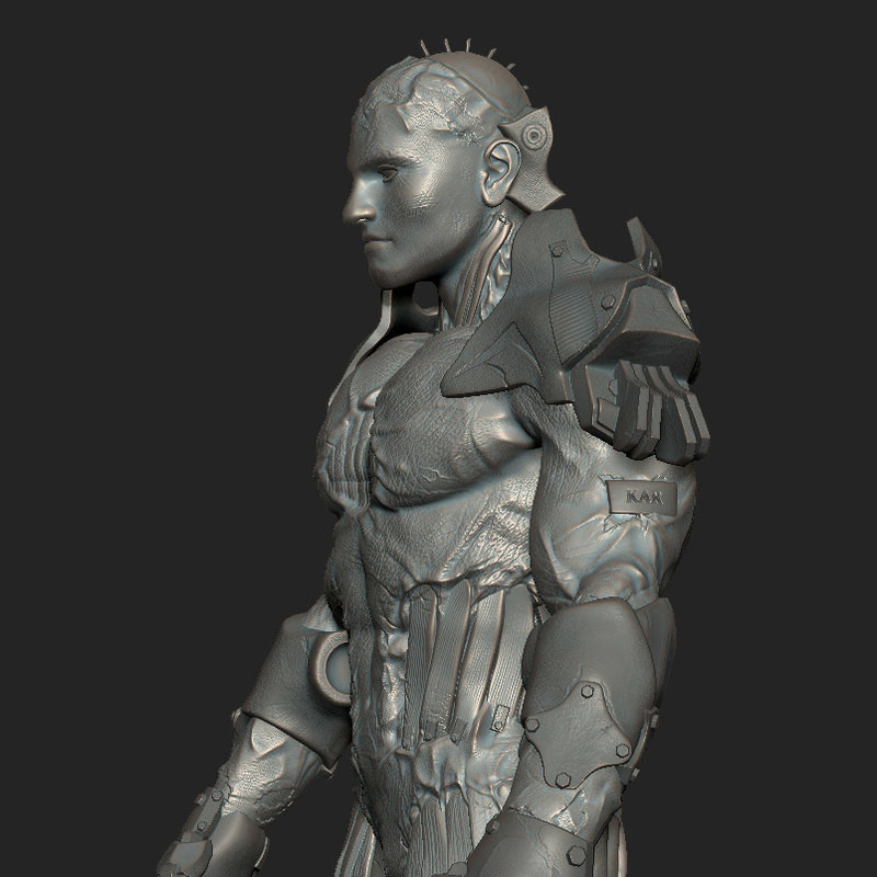 ArtStation - Cyborg Character