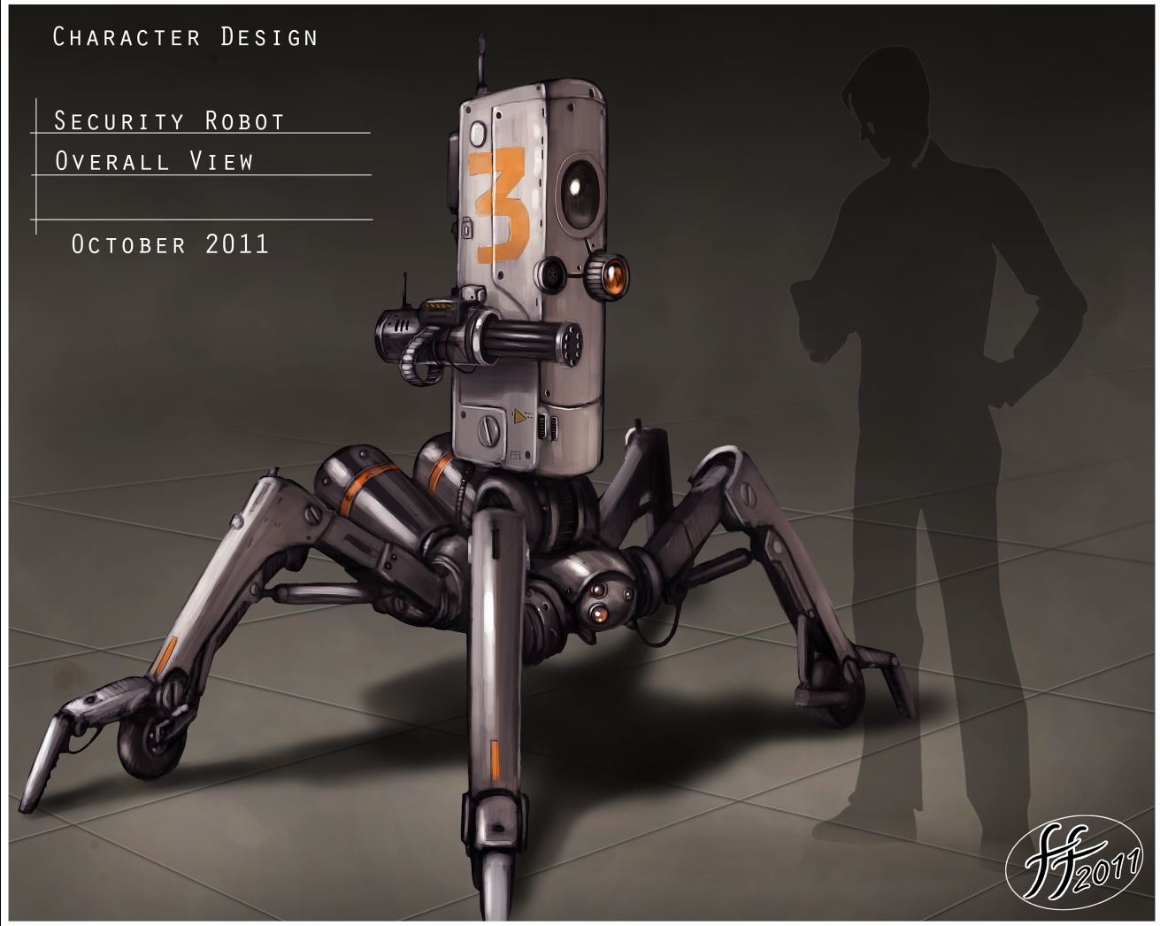 ArtStation - Security Robot