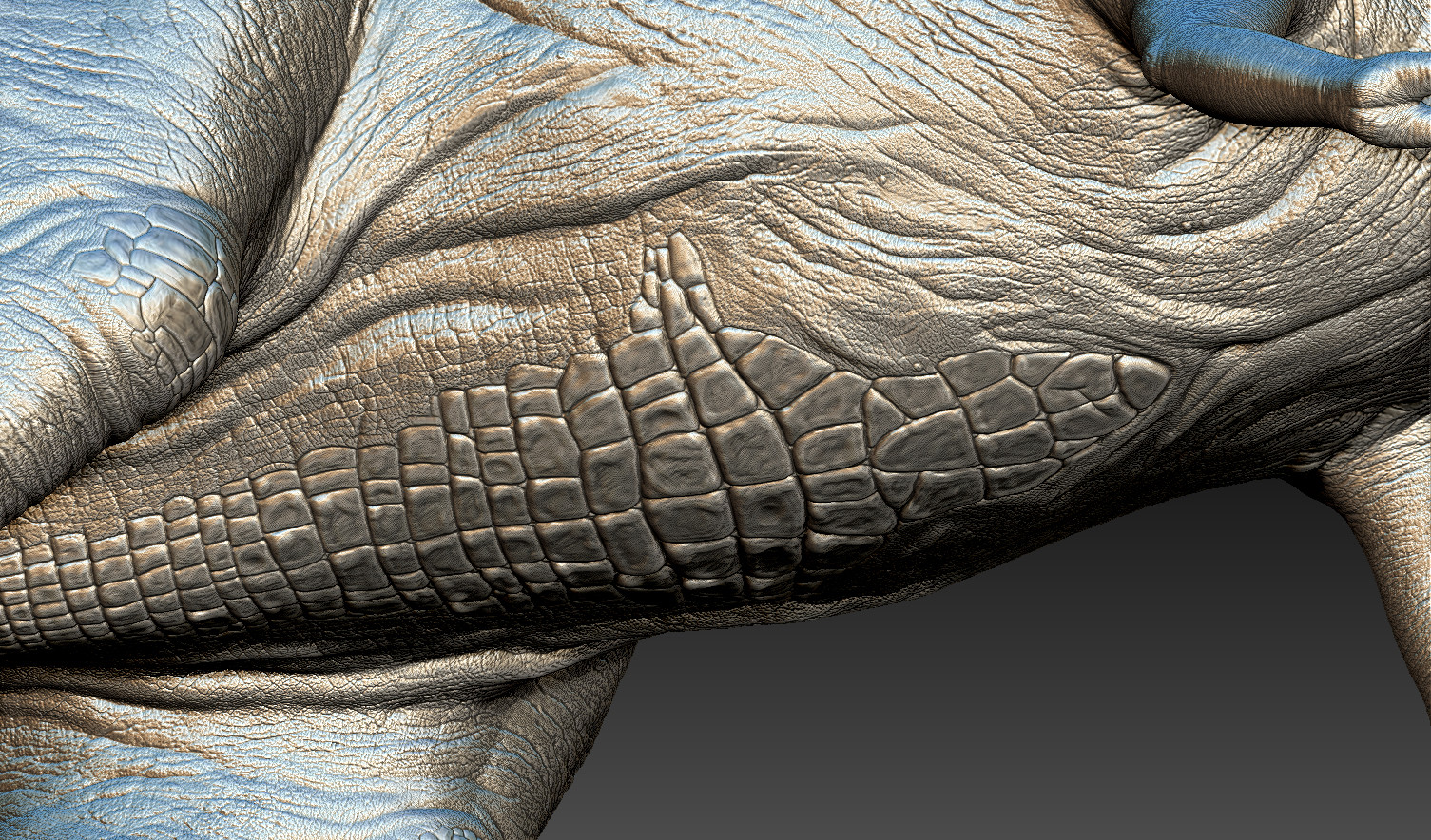 Sebastien Evrard - " Rexy " From Jurassic Park