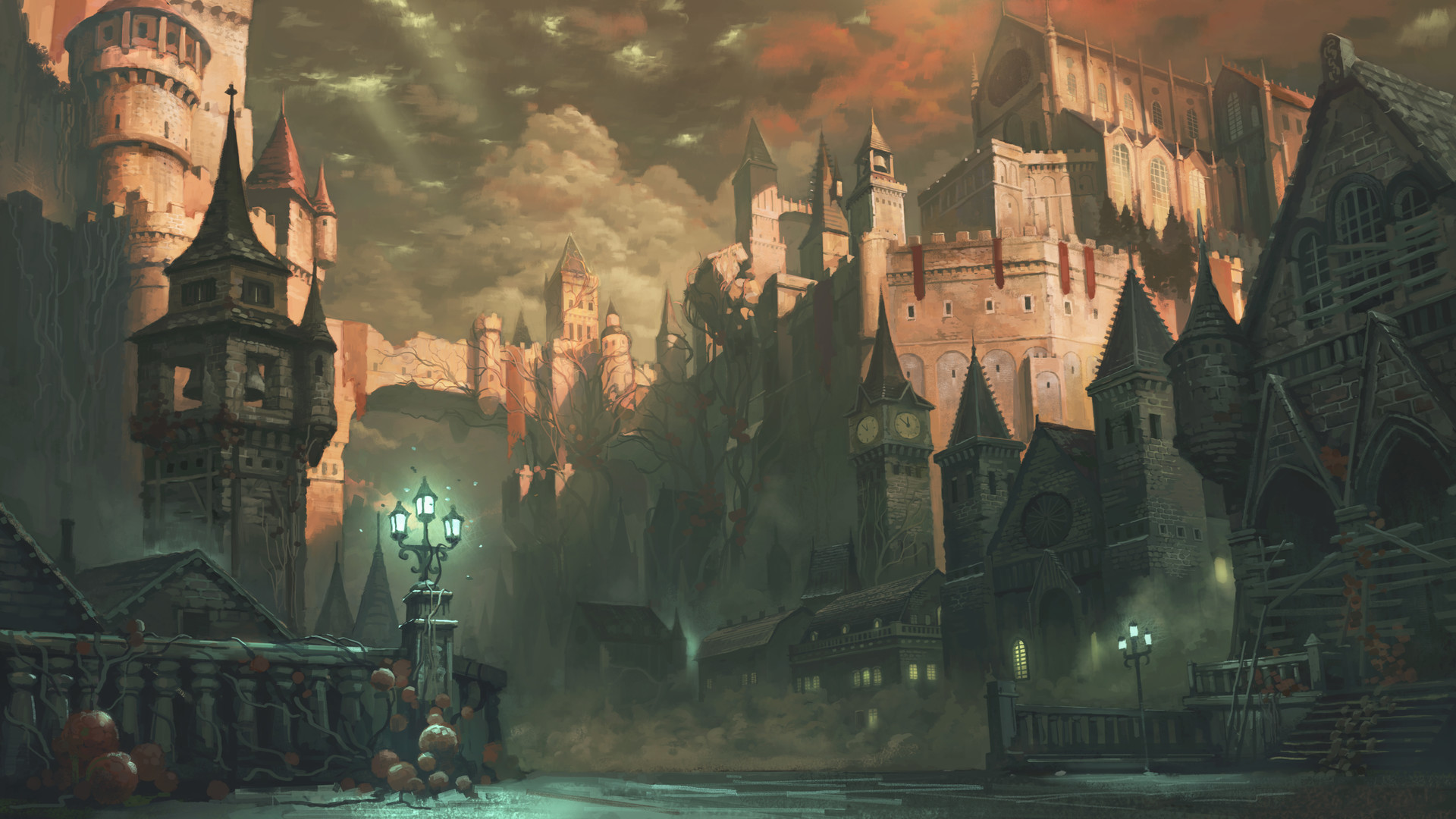 ArtStation - Polluted city