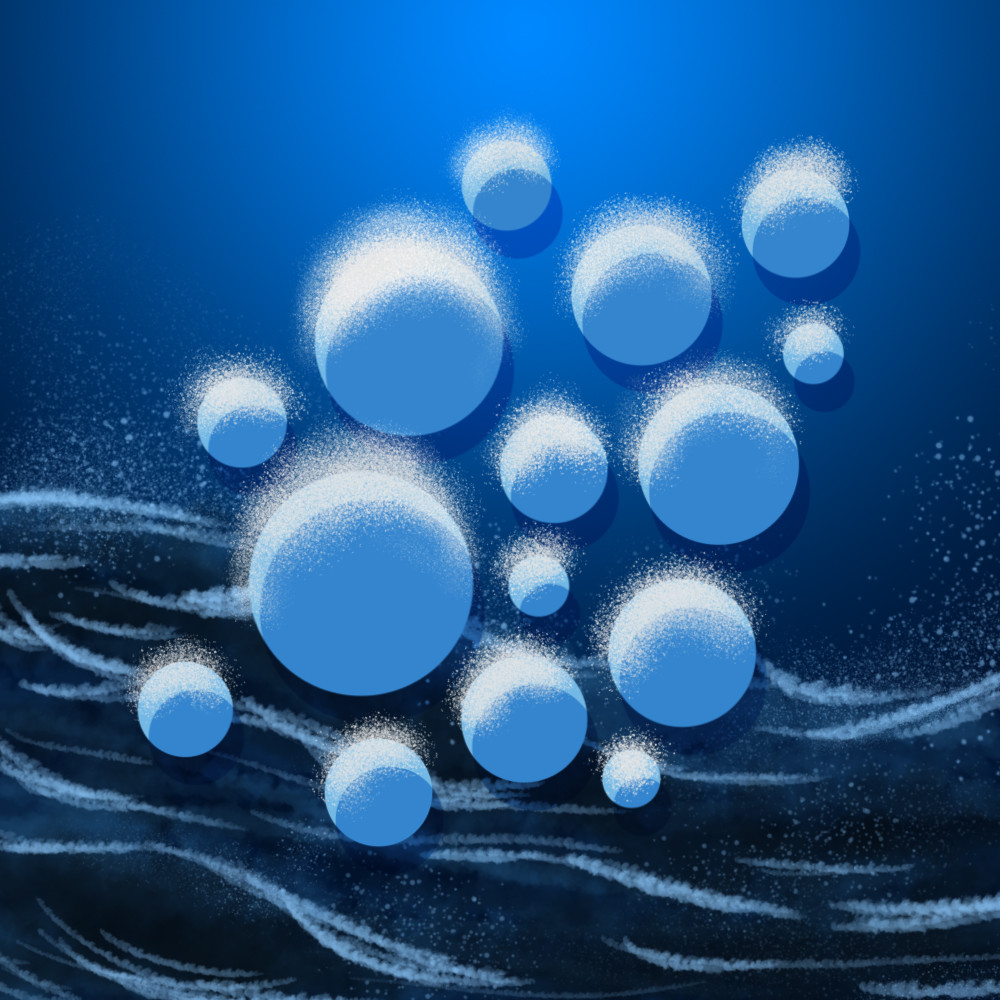 ArtStation - Water Bubbles.