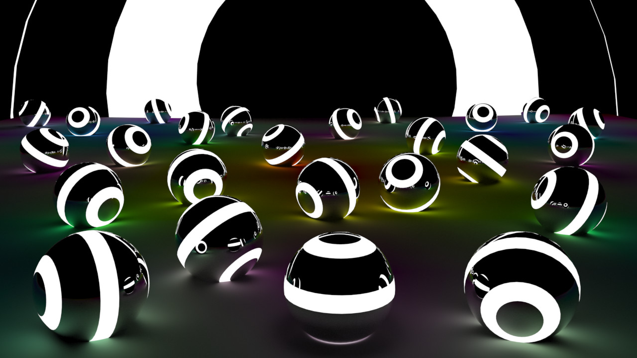 ArtStation - Neon Balls