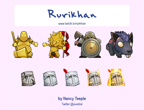 Nancy Teeple - Twitch Emotes & Badges