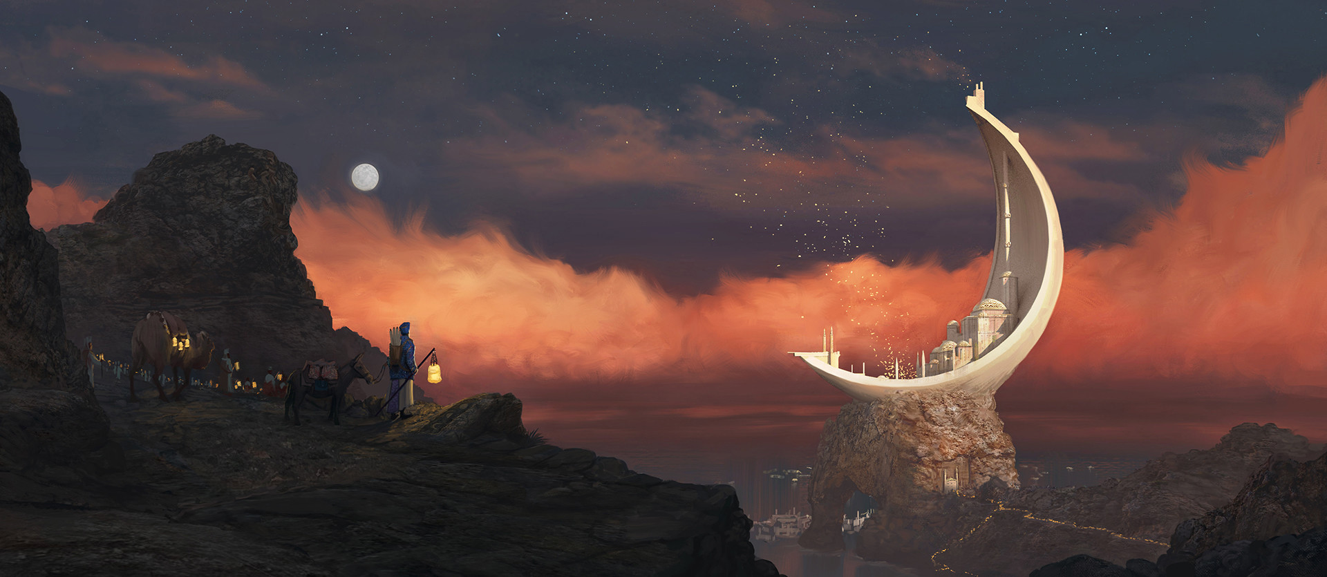 Eayanajima - The Moon Town - Festival of Lights by Philipp Grote : r ...