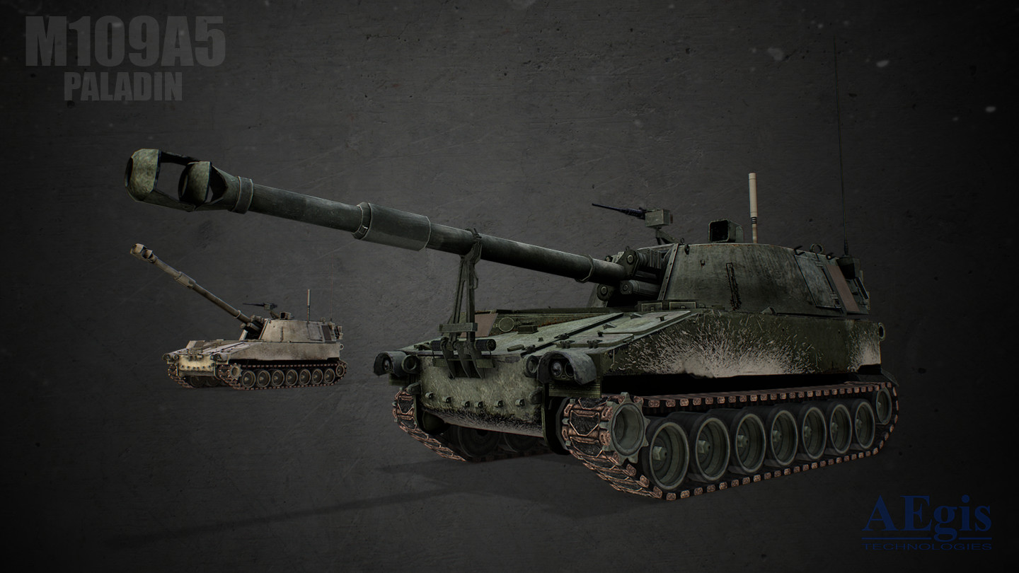 ArtStation - M109A5 Paladin