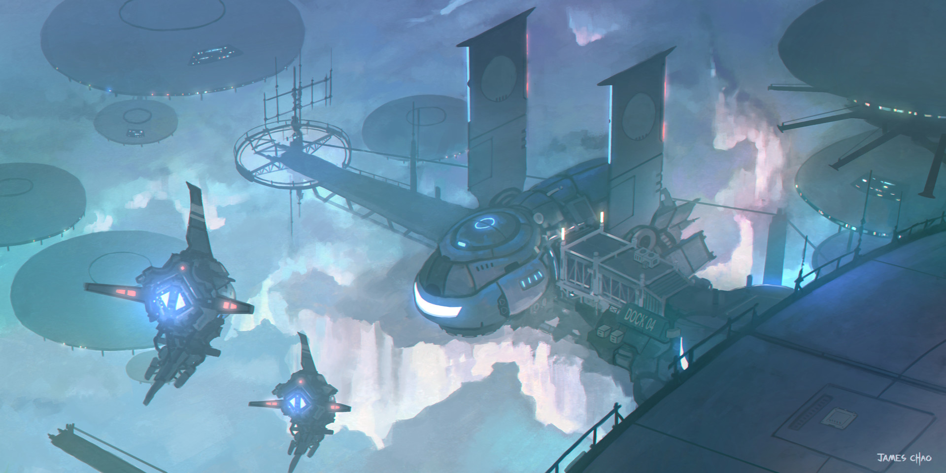 ArtStation - Docking Bay