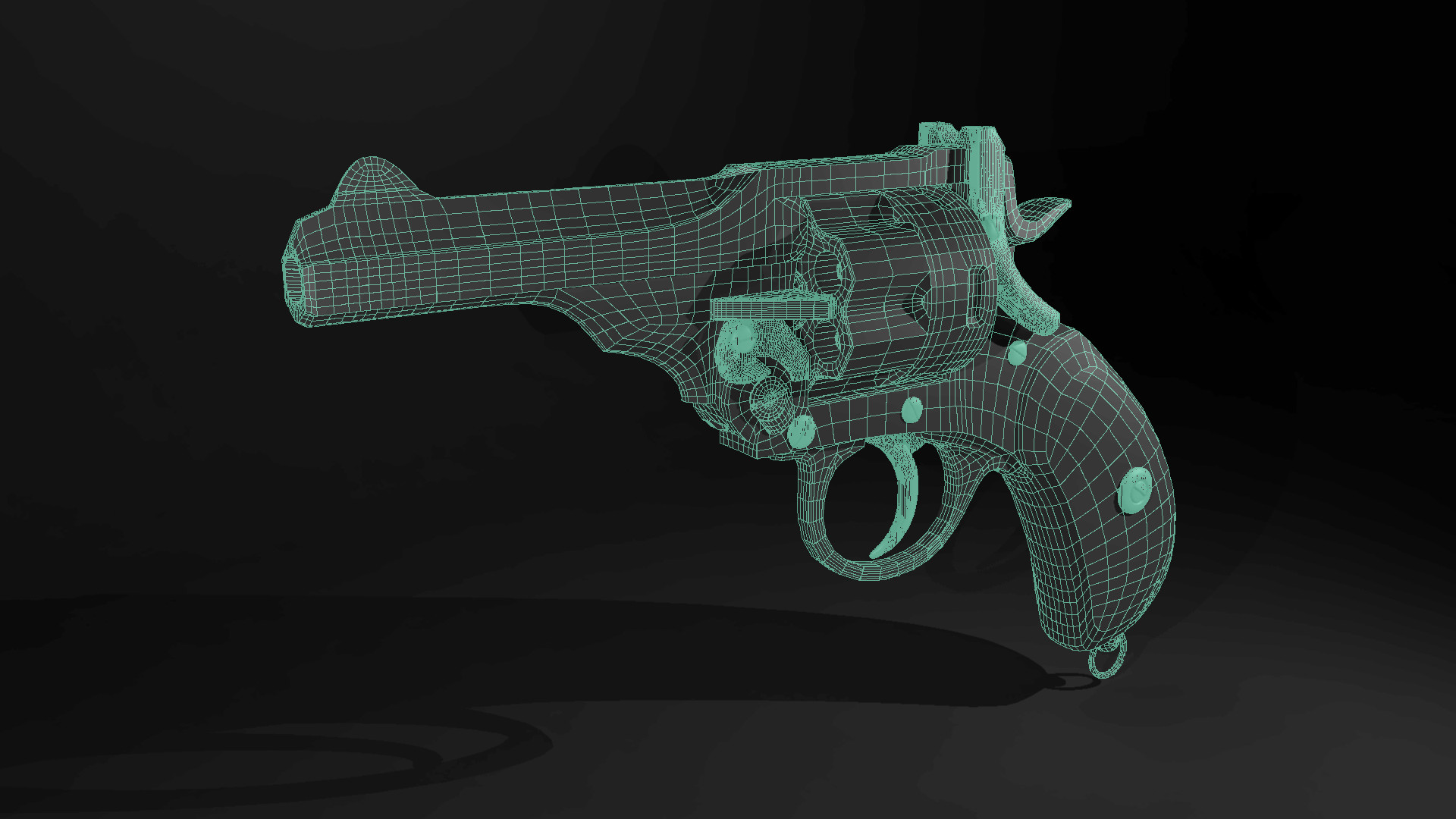 ArtStation - Webley Mk.V Revolver WIP