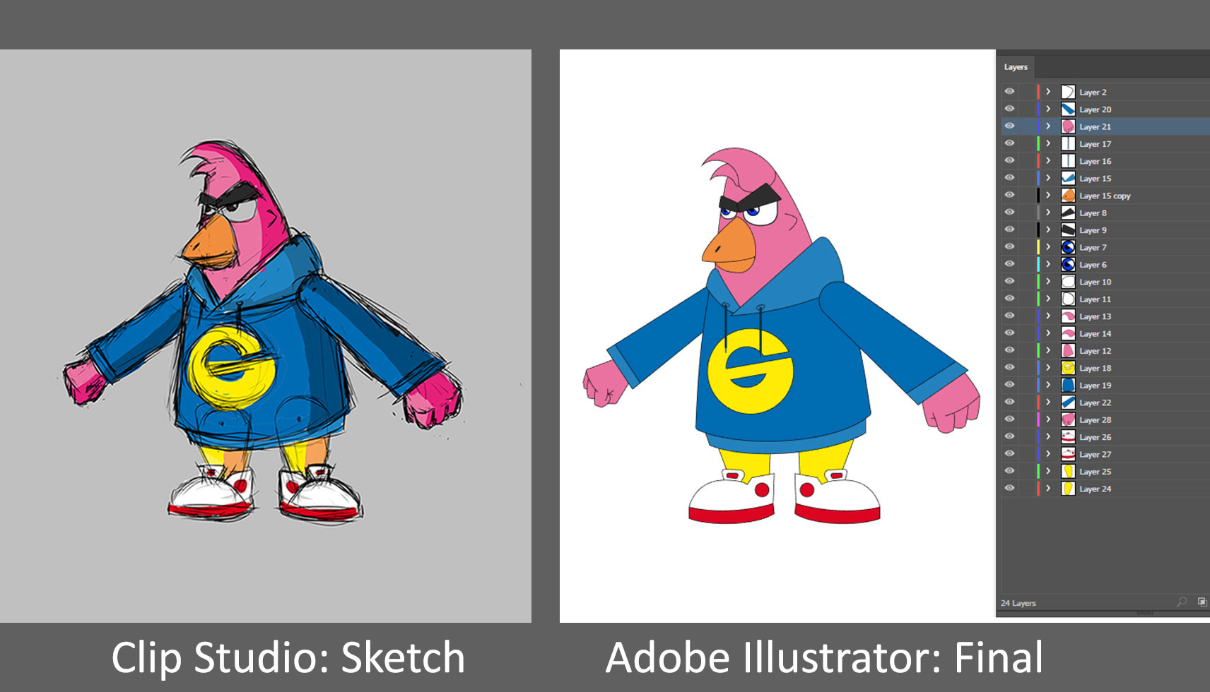 ArtStation - Bird Bully Character