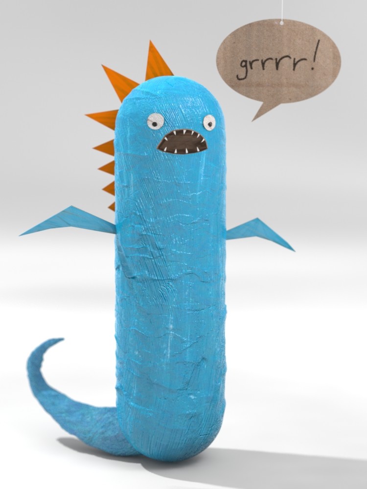 ArtStation - Paper Monsters
