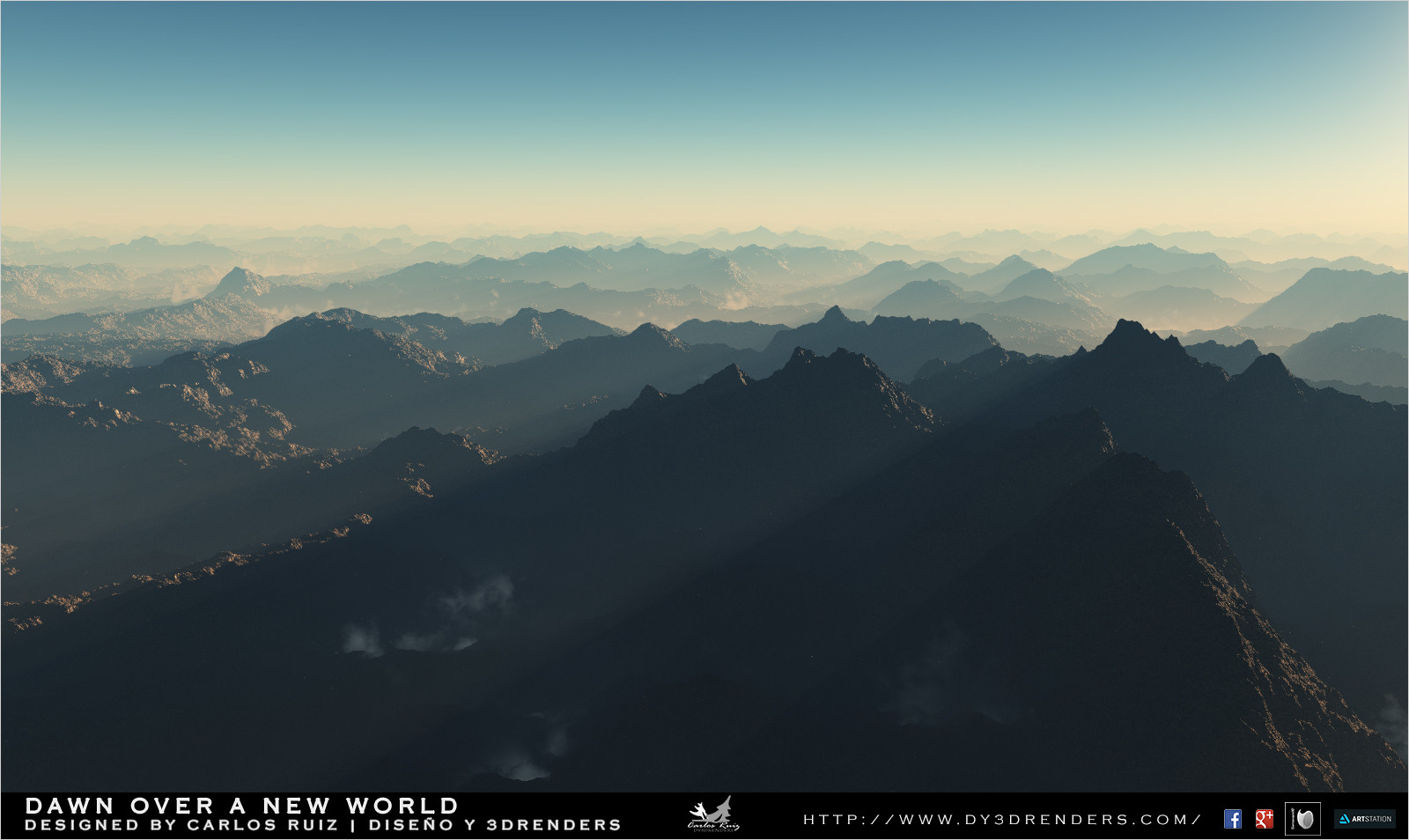 ArtStation - Dawn over a new world