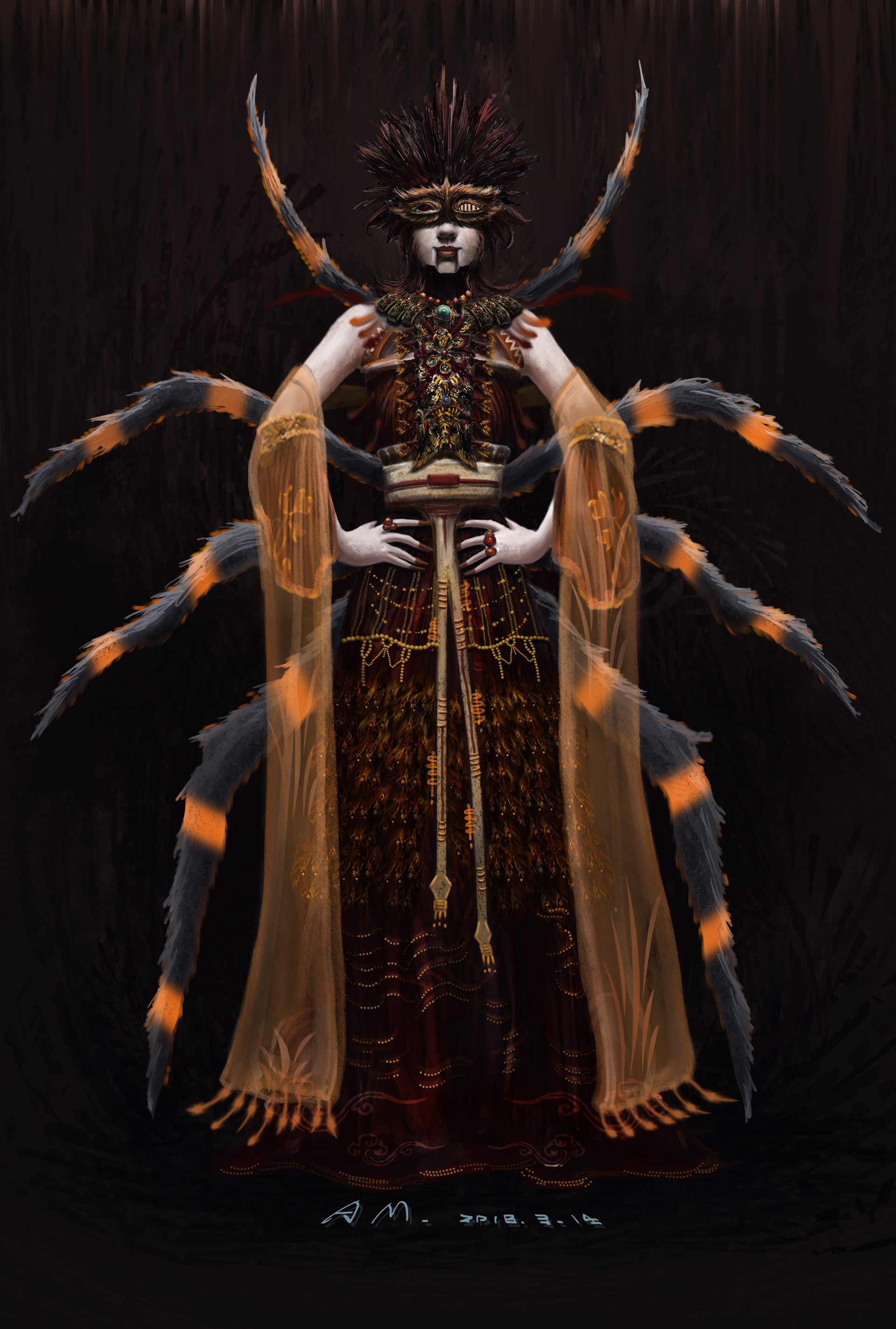 ArtStation - Spider queen
