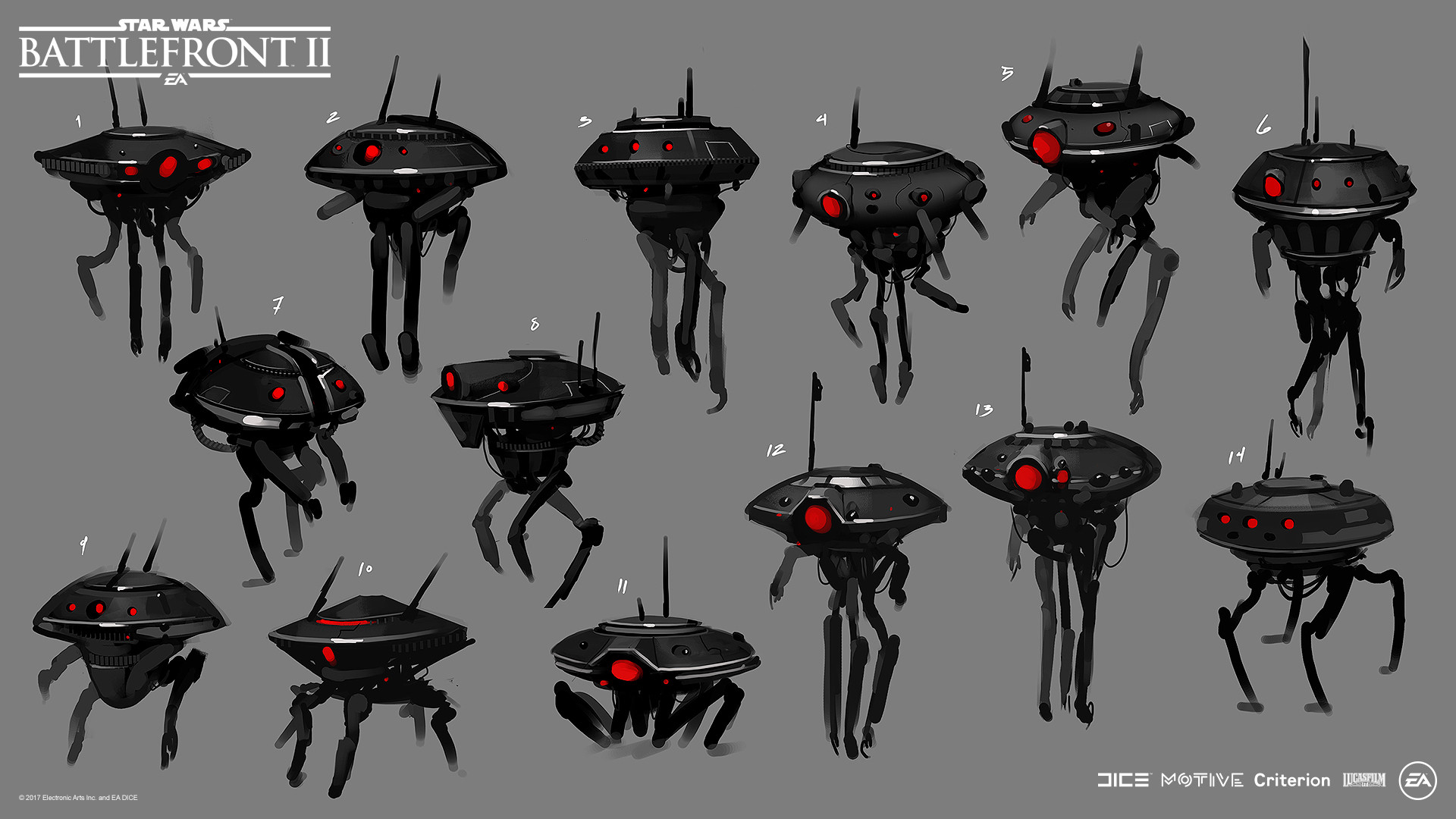 Mathieu Latour-Duhaime - Star Wars Battlefront II - Inferno Squad Droid DIO