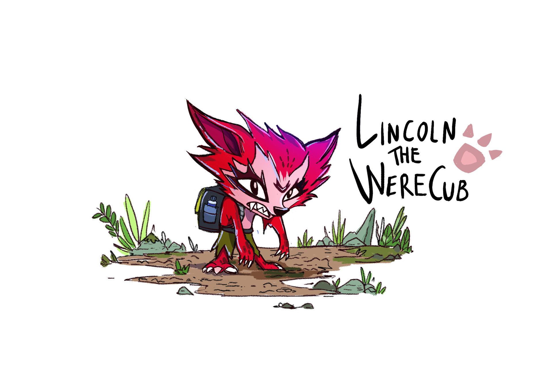 ArtStation - Lincoln The Werecub