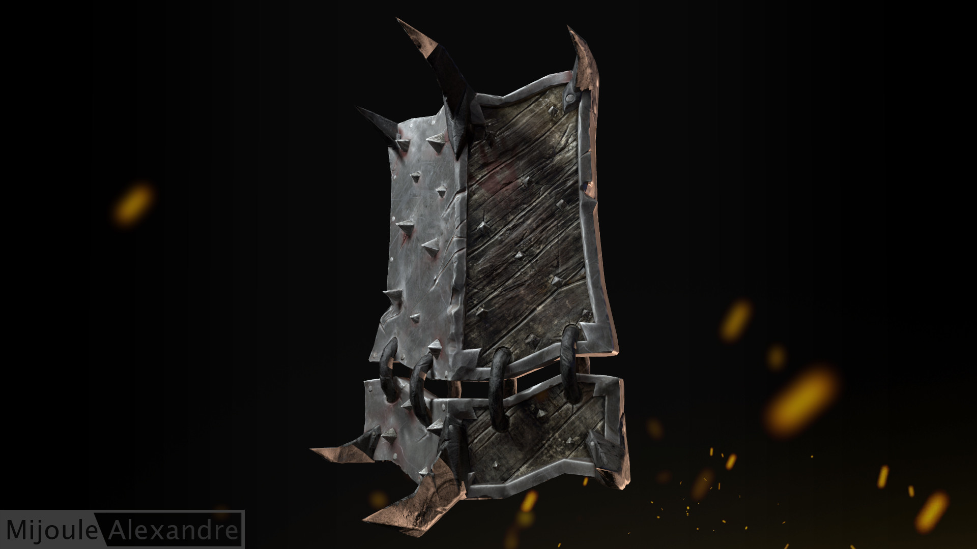 ArtStation - Barbaric Shield