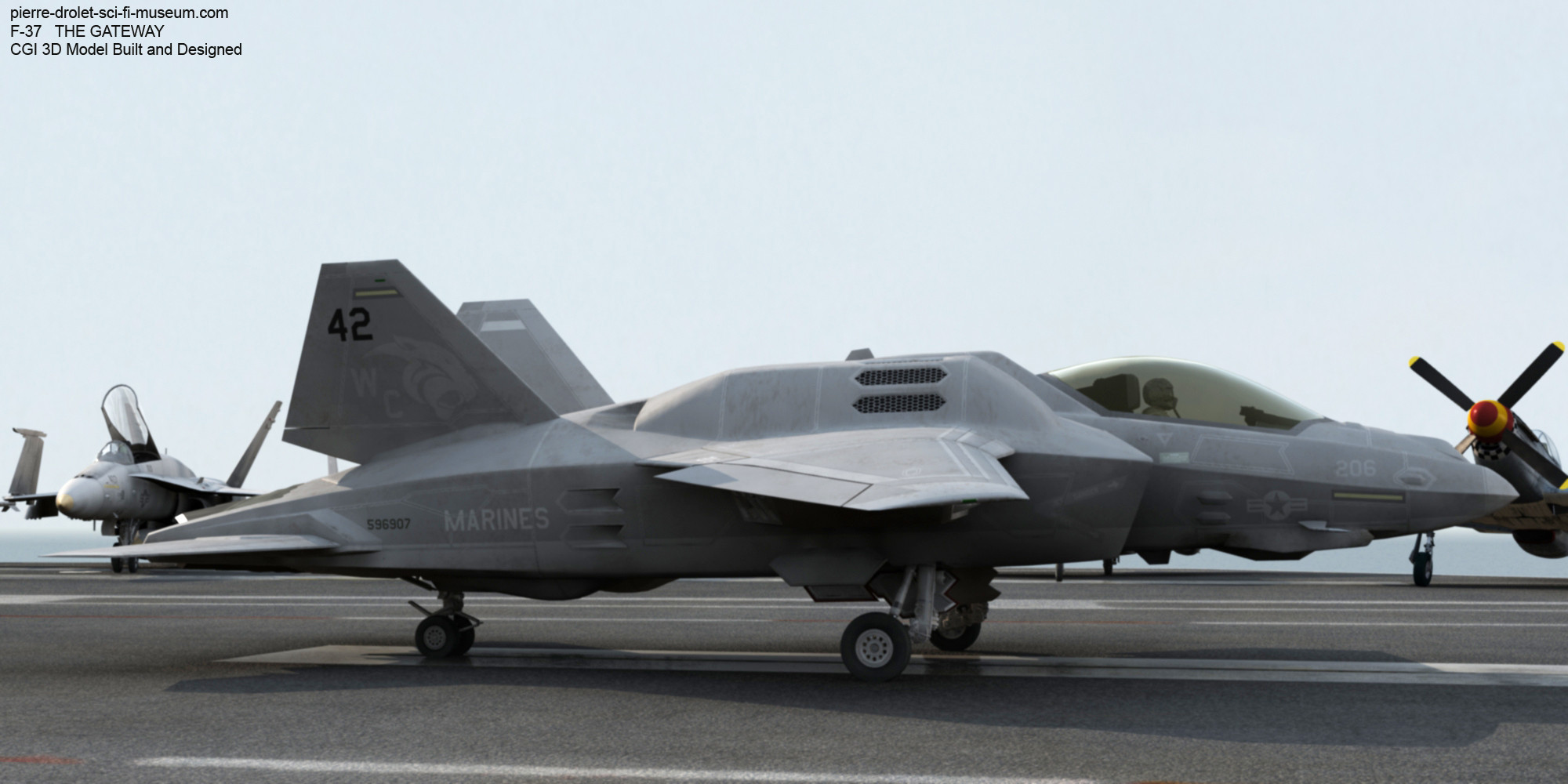 Pierre Drolet - SCI-FI SPACECRAFTS & MILITARY AIRCRAFTS