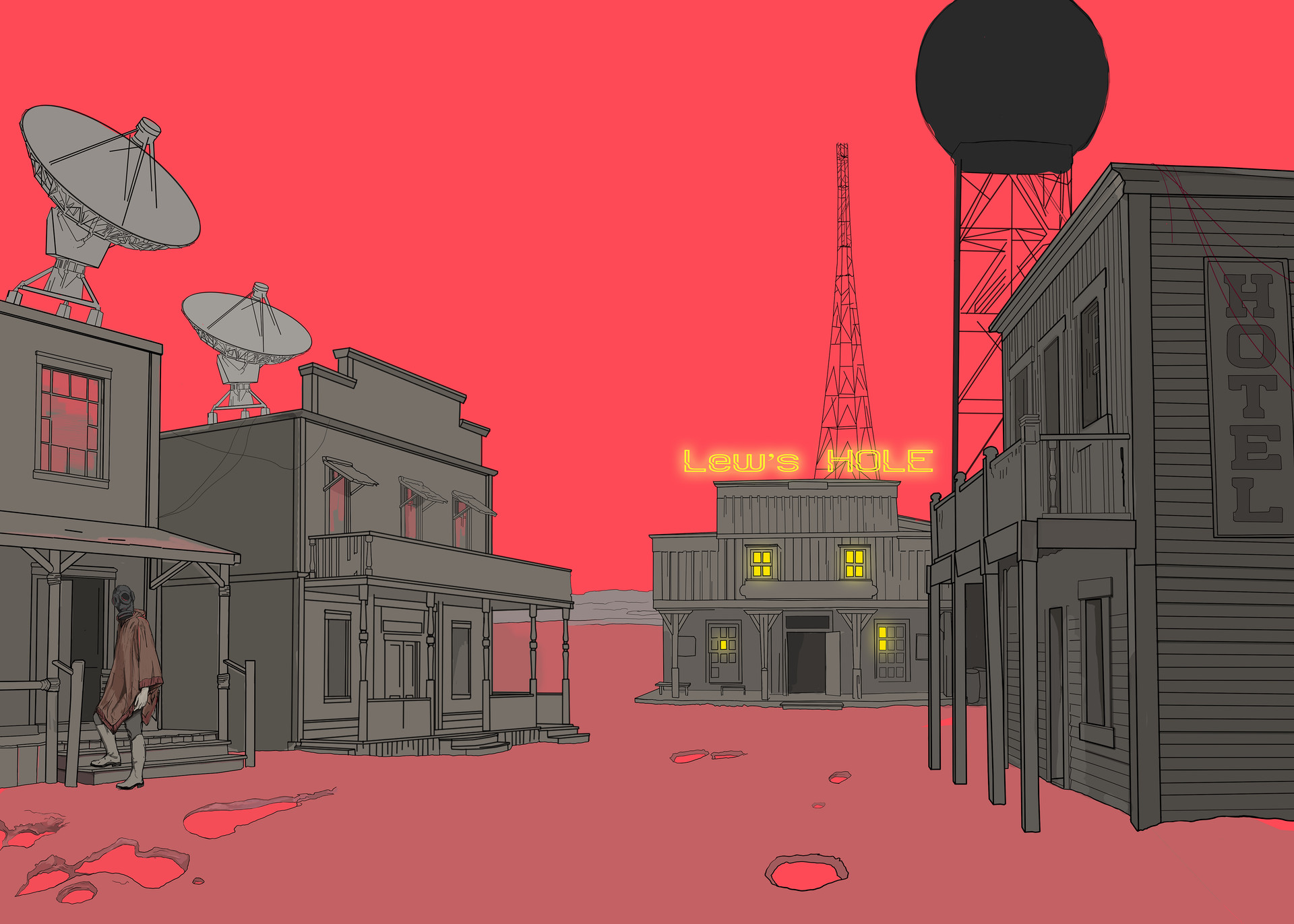 ArtStation - Acid Puddles