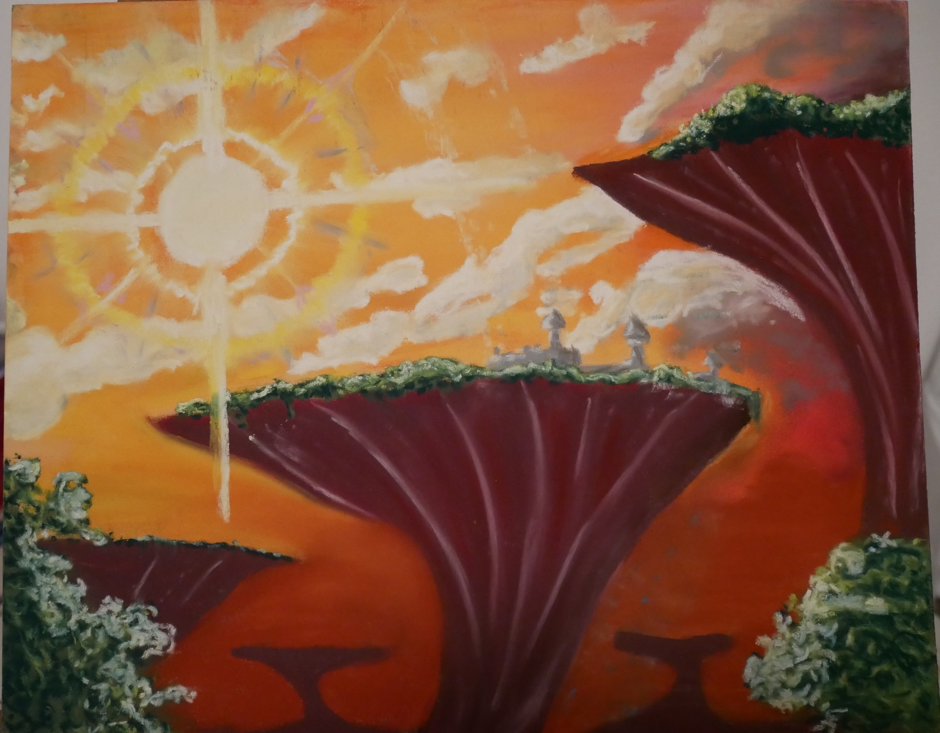 ArtStation - SAO landscape fan art