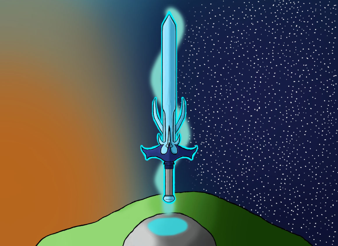ArtStation - A legendary sword