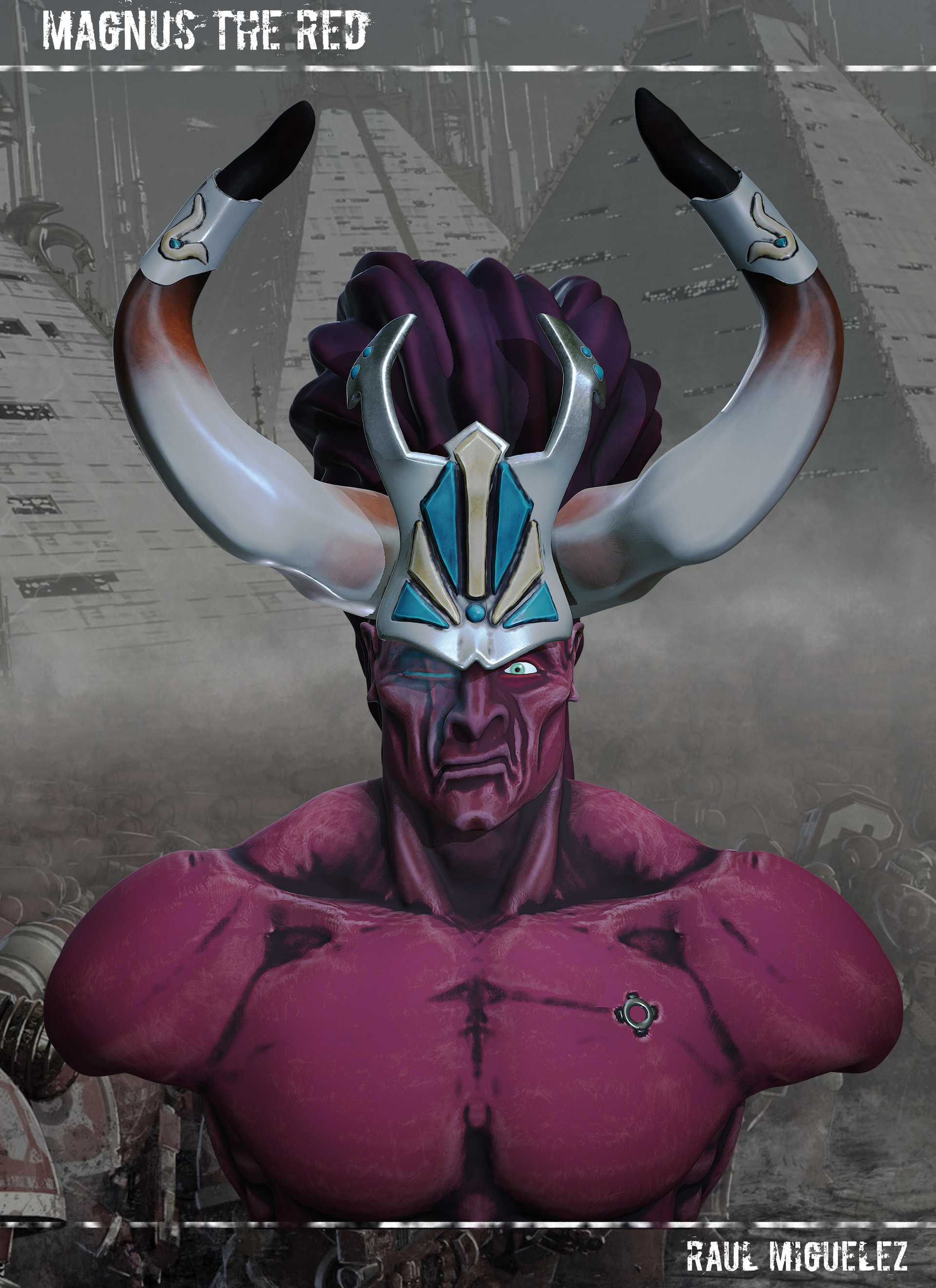 ArtStation - Magnus The Red