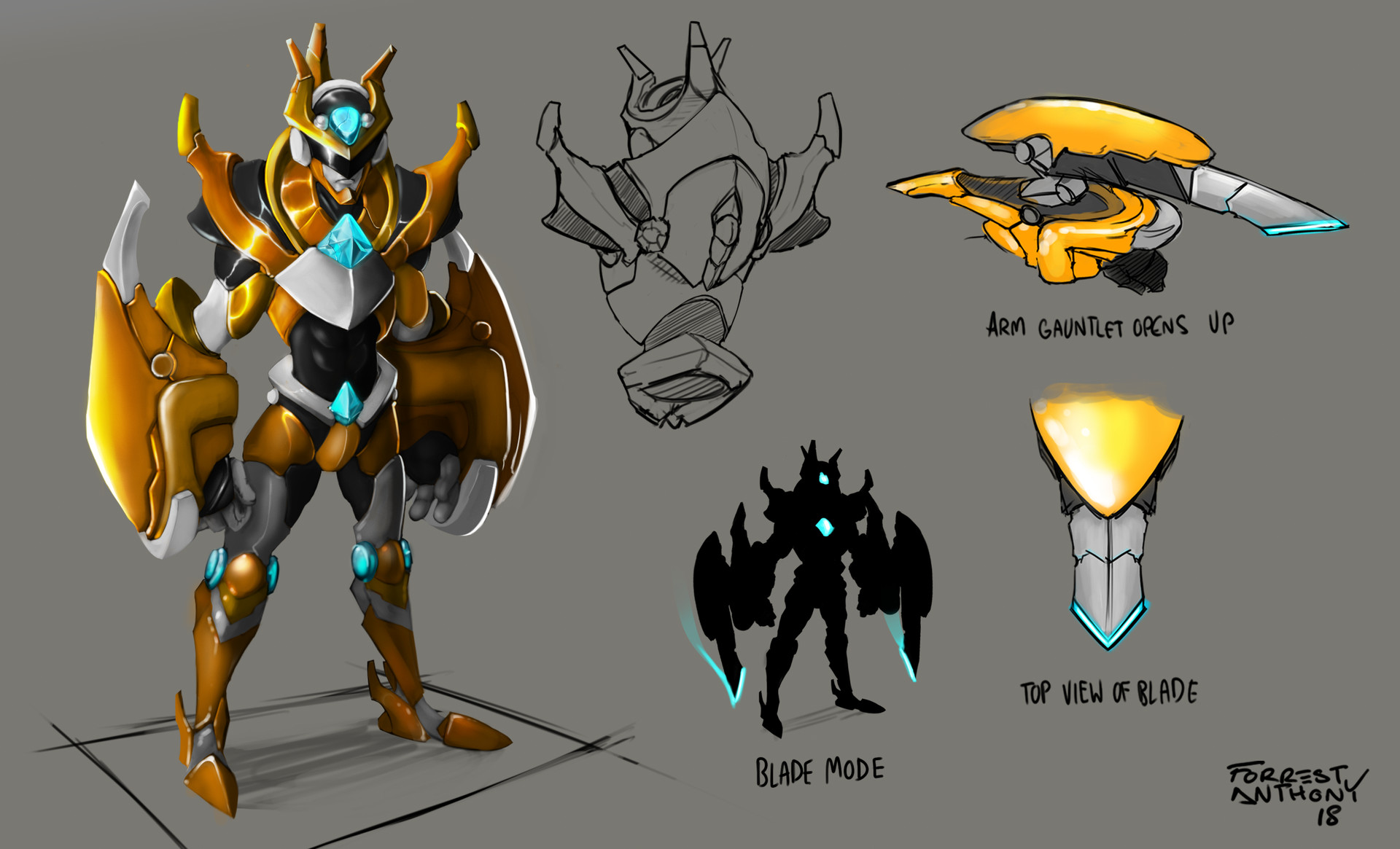 ArtStation - Hero Concept: Midas Ultra
