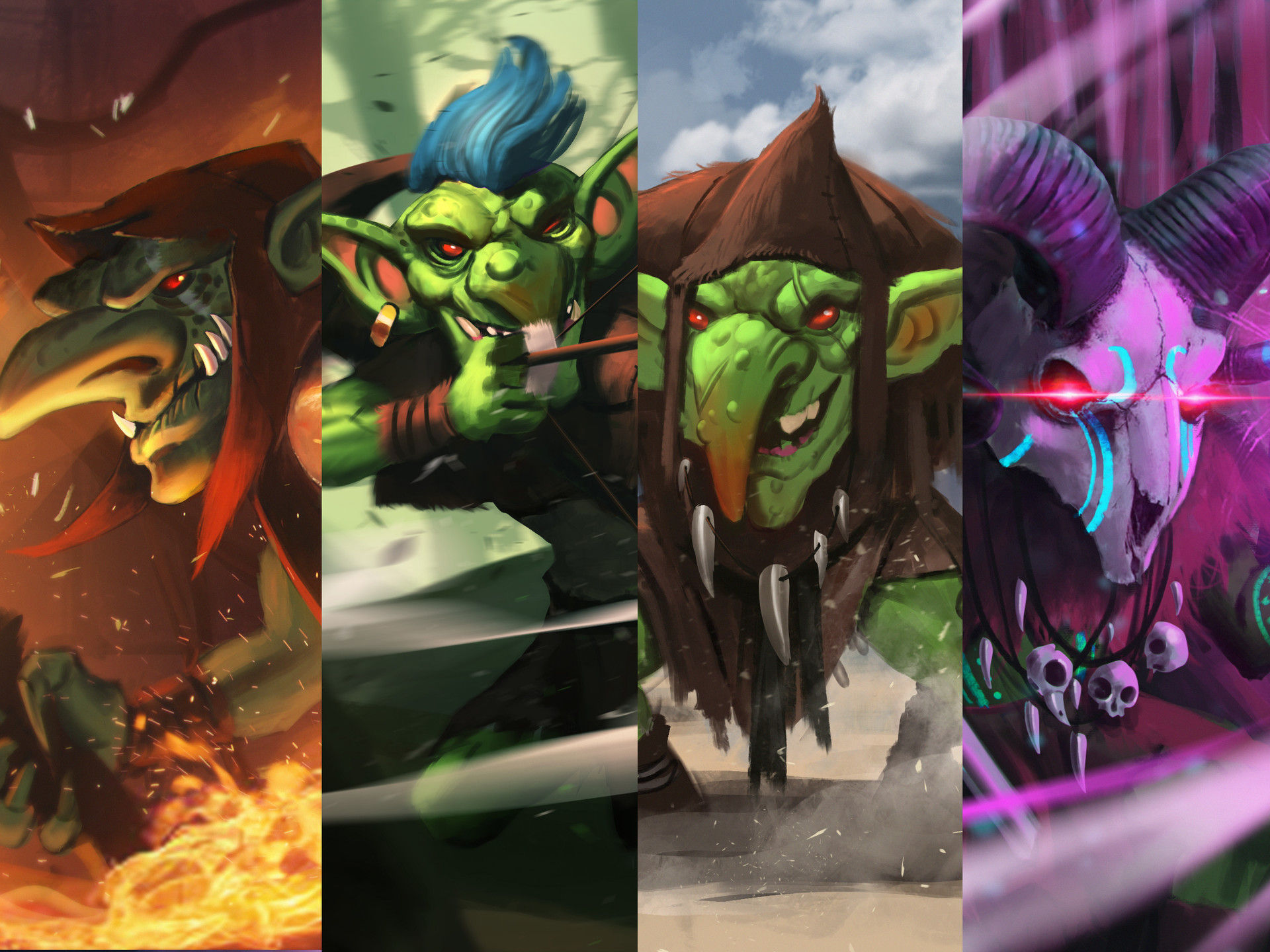 ArtStation - Personal Project/Card game art for Sale/ Goblin Spoiler