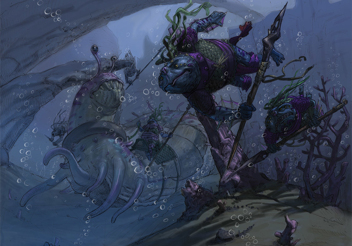 ArtStation - deep waters