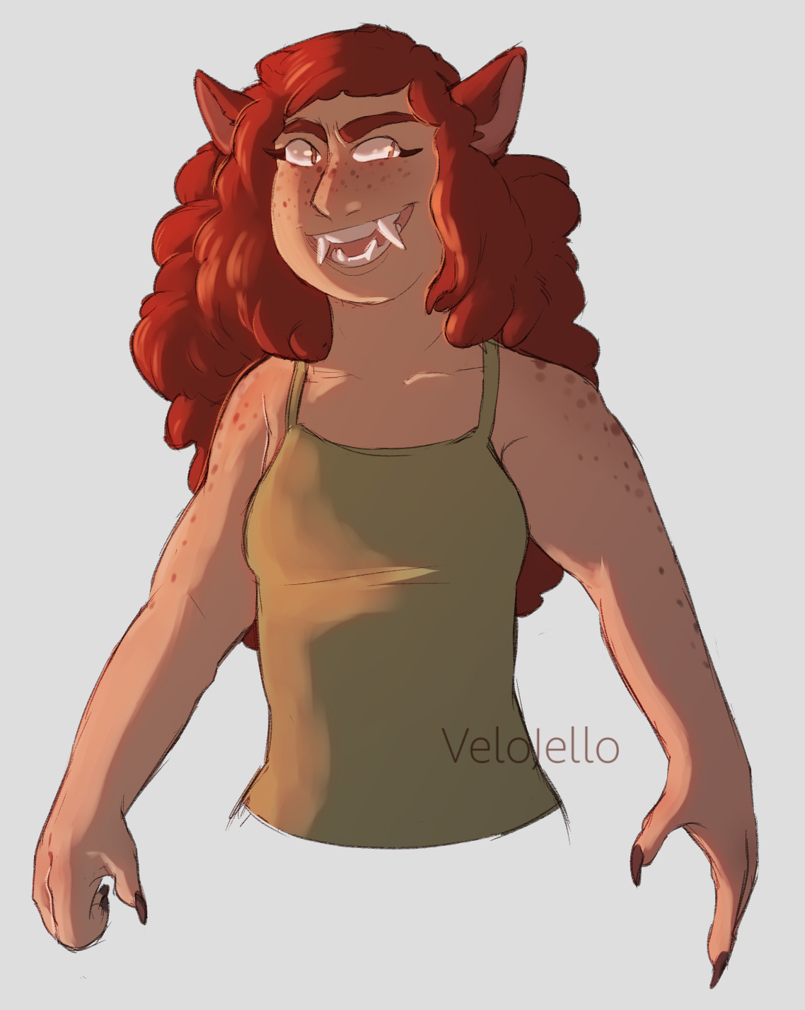 ArtStation - WEREWOLF :: Big Hair