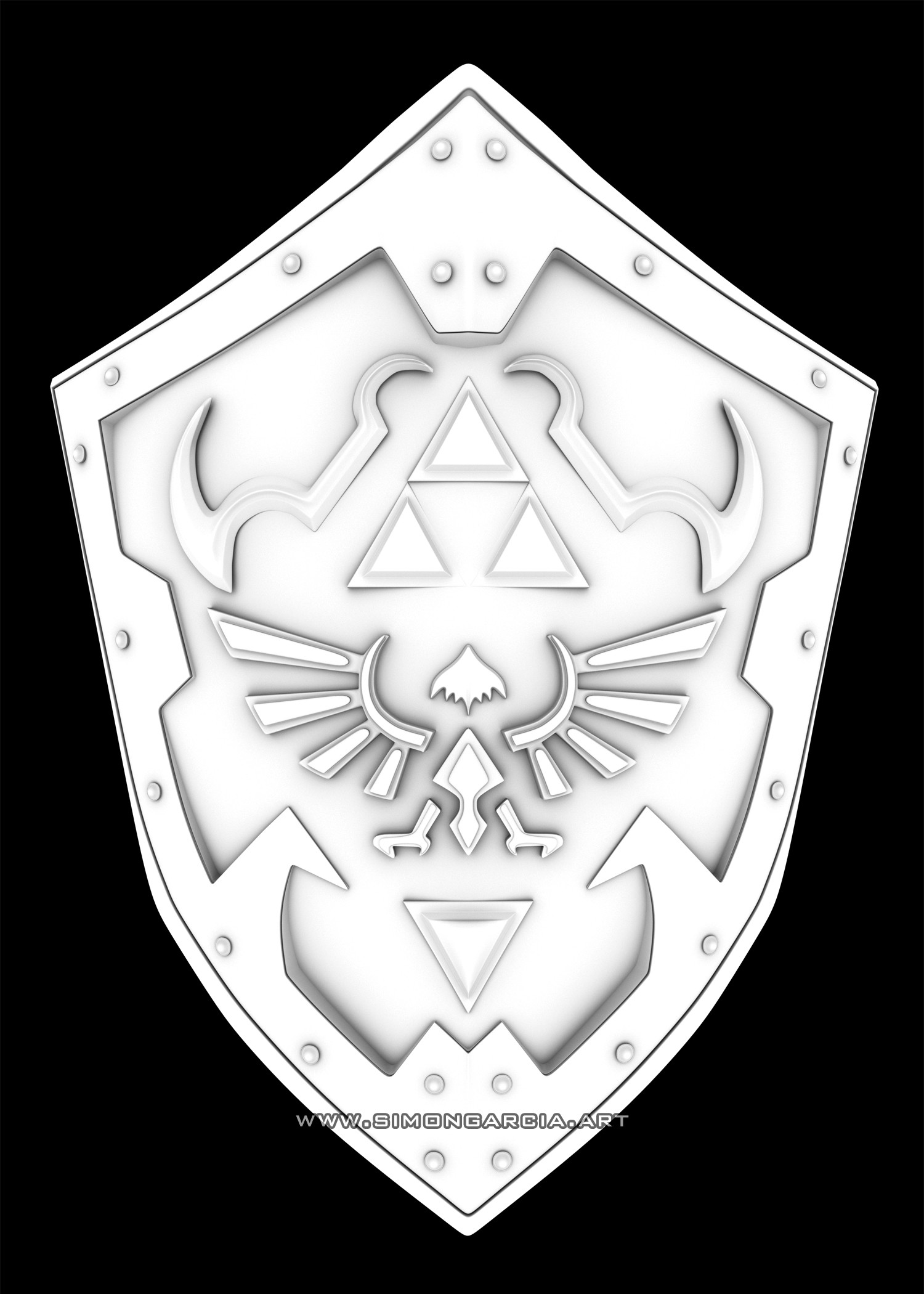 Hylian Shield Vector