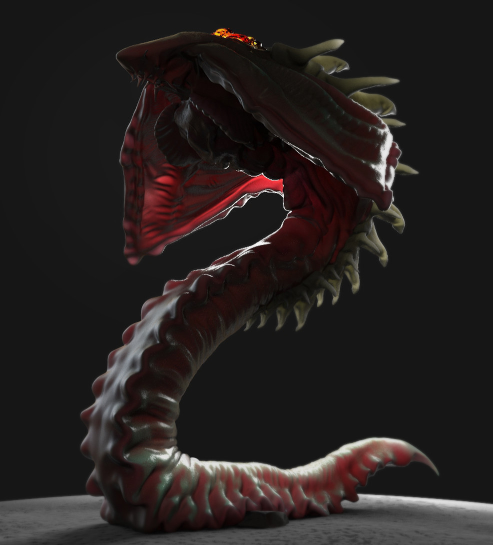 ArtStation - Facehugger Alien Design