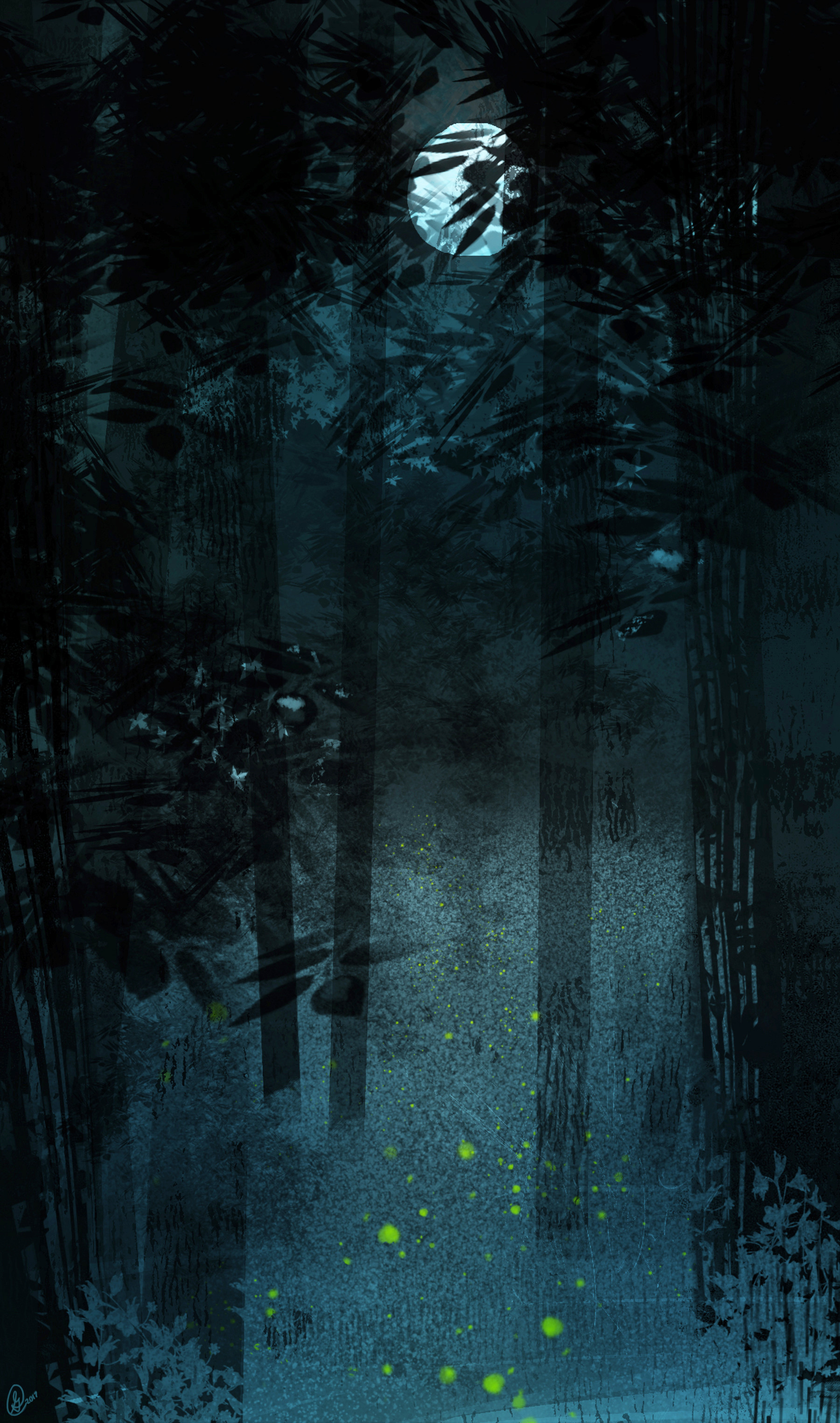 ArtStation - Forest Moon