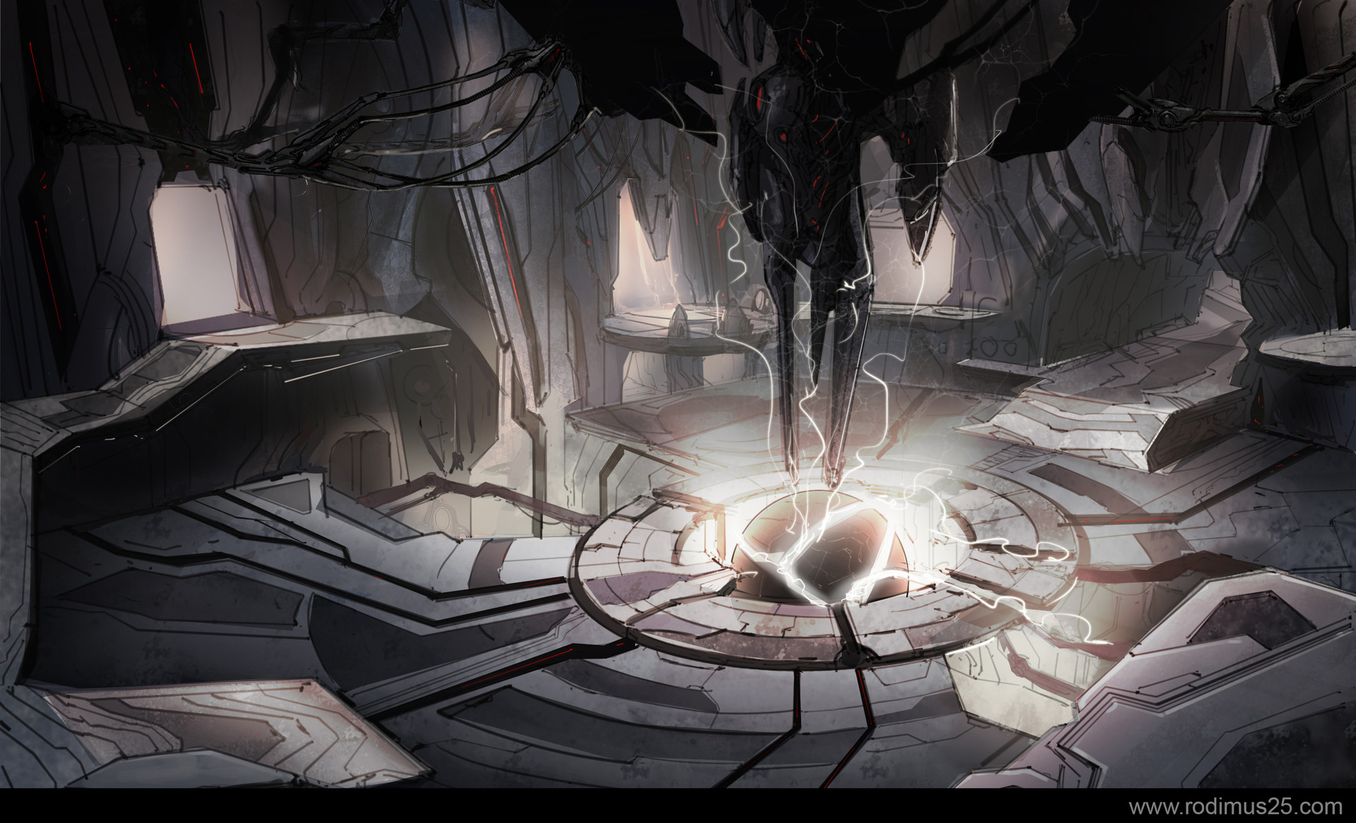 Rod Wong - Skrull Mothership Designs