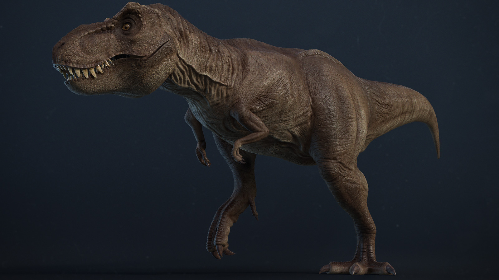 Sebastien Evrard - " Rexy " From Jurassic Park