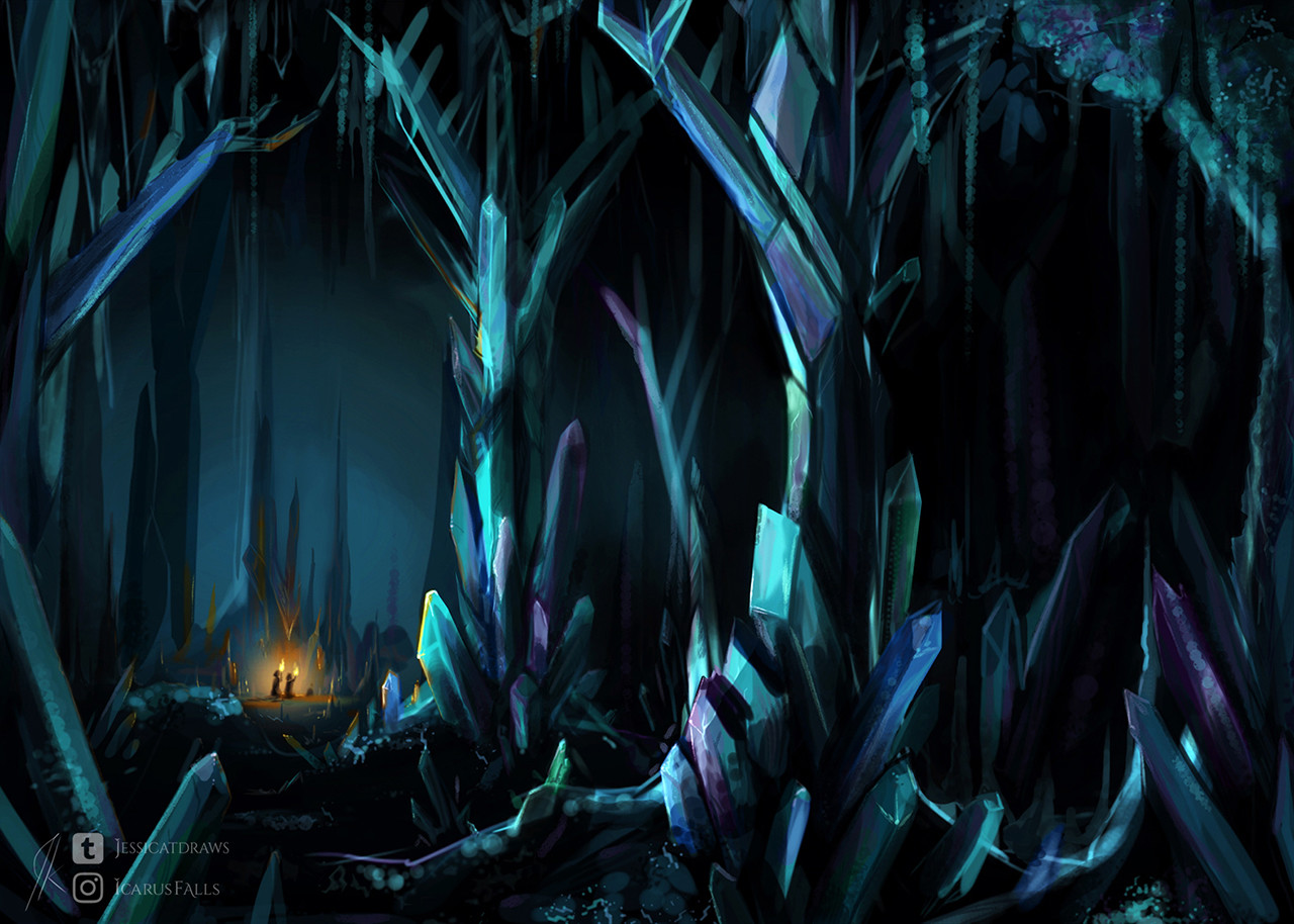 ArtStation - Underground Forest