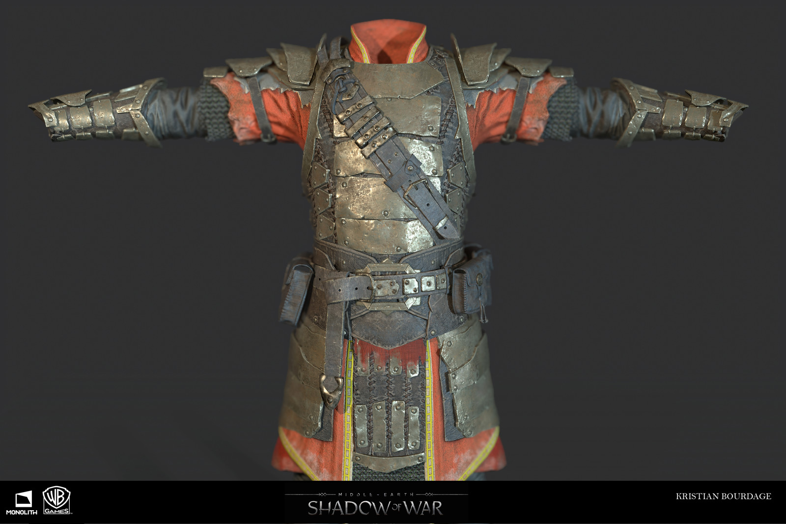 Kristian Bourdage - Rhovanion Talion Armor Set