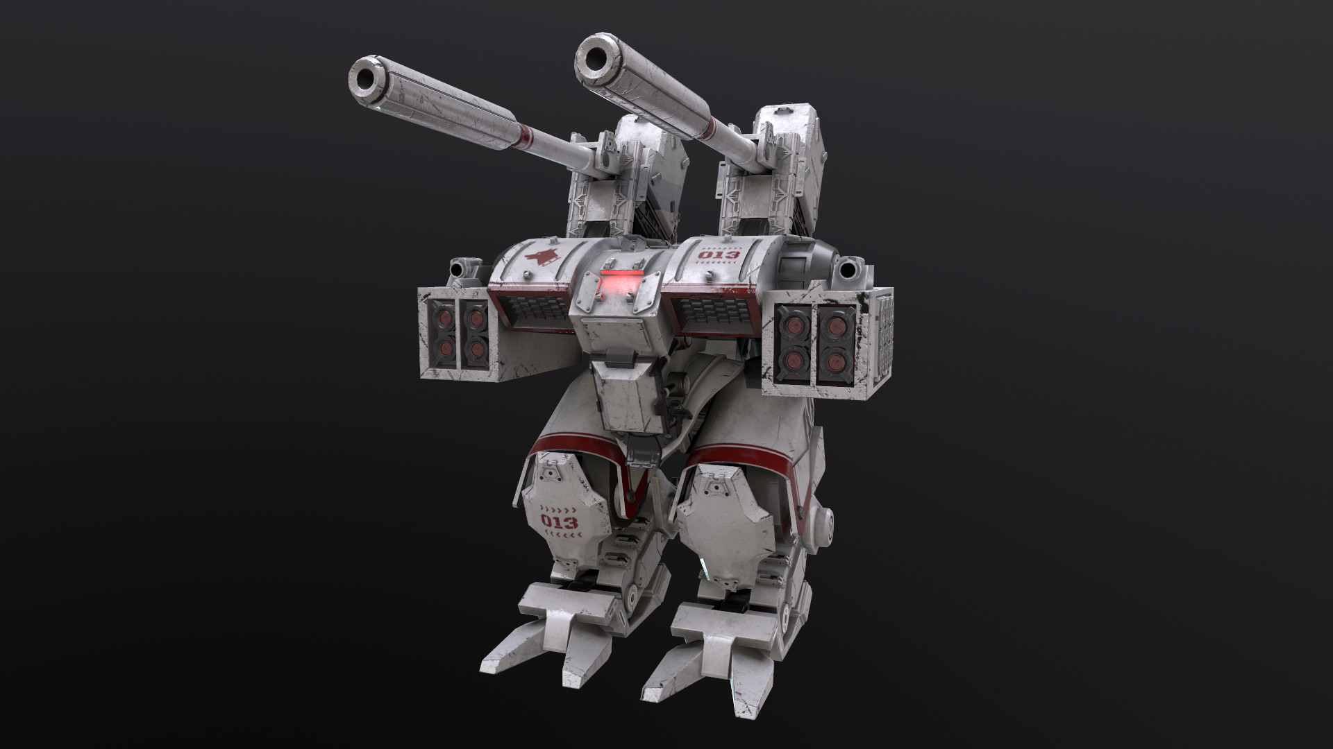 Leon Cao - Fire Support Mech Design