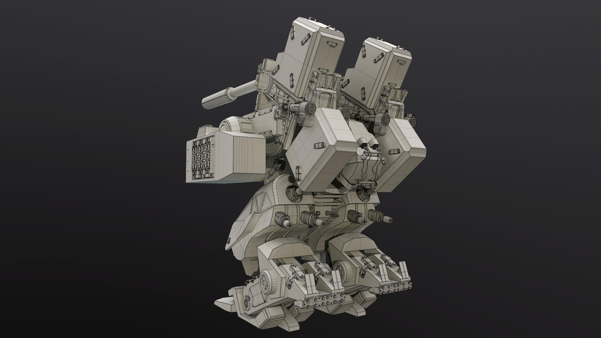 Leon Cao - Fire Support Mech Design