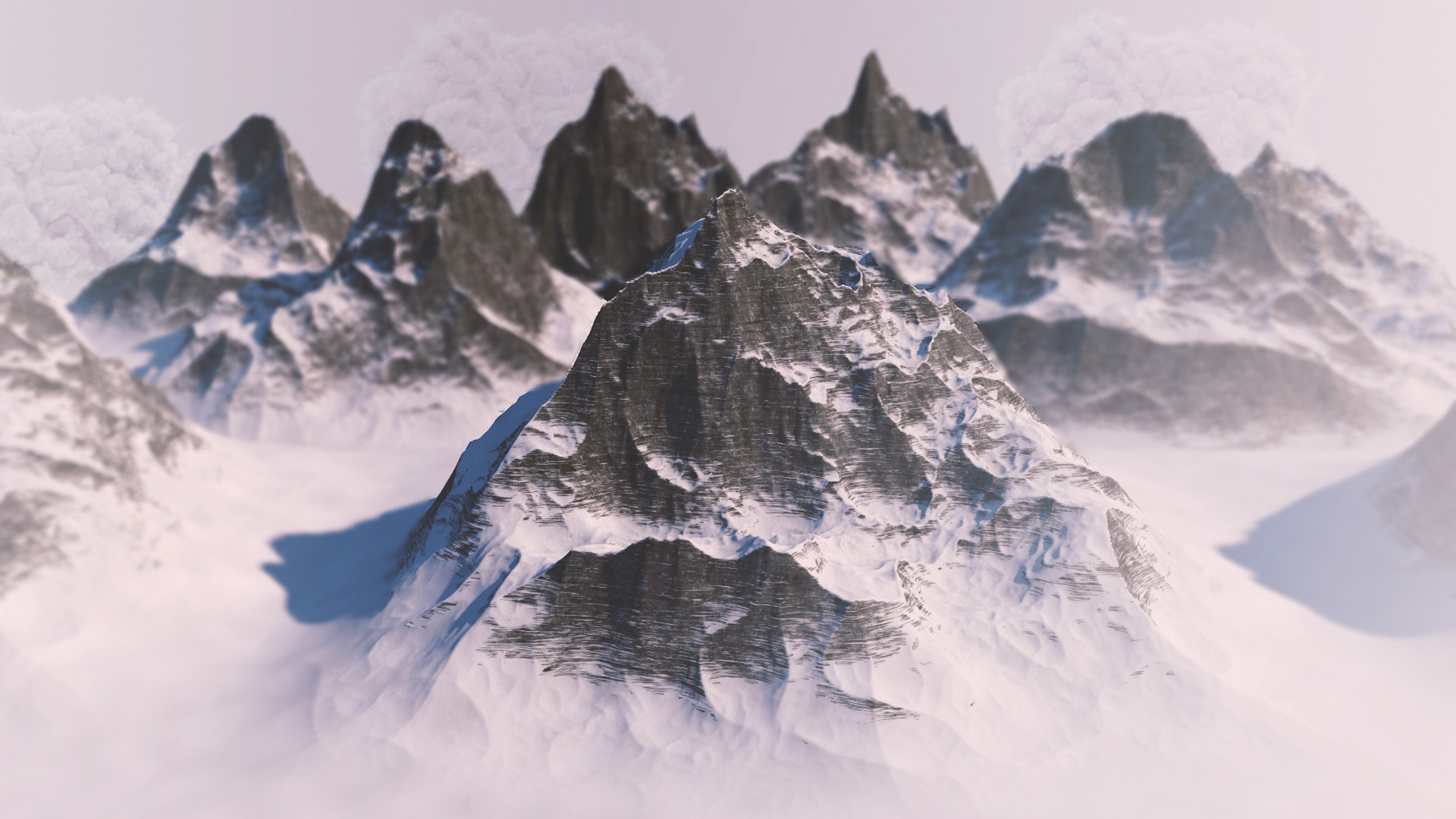 ArtStation - Mountain (e)scape