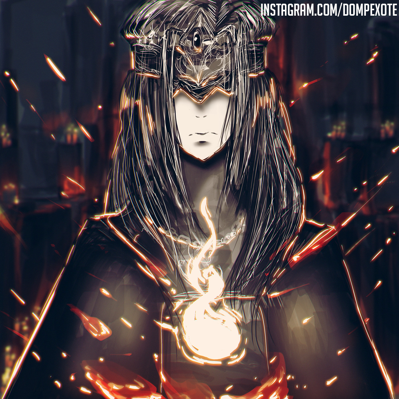 ArtStation - Fire Keeper Sketch