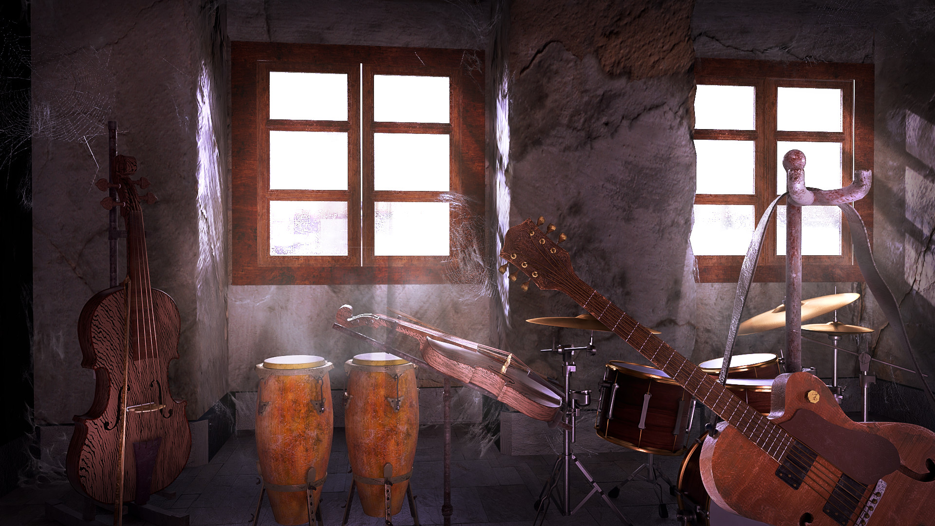 ArtStation - Old Musical Room