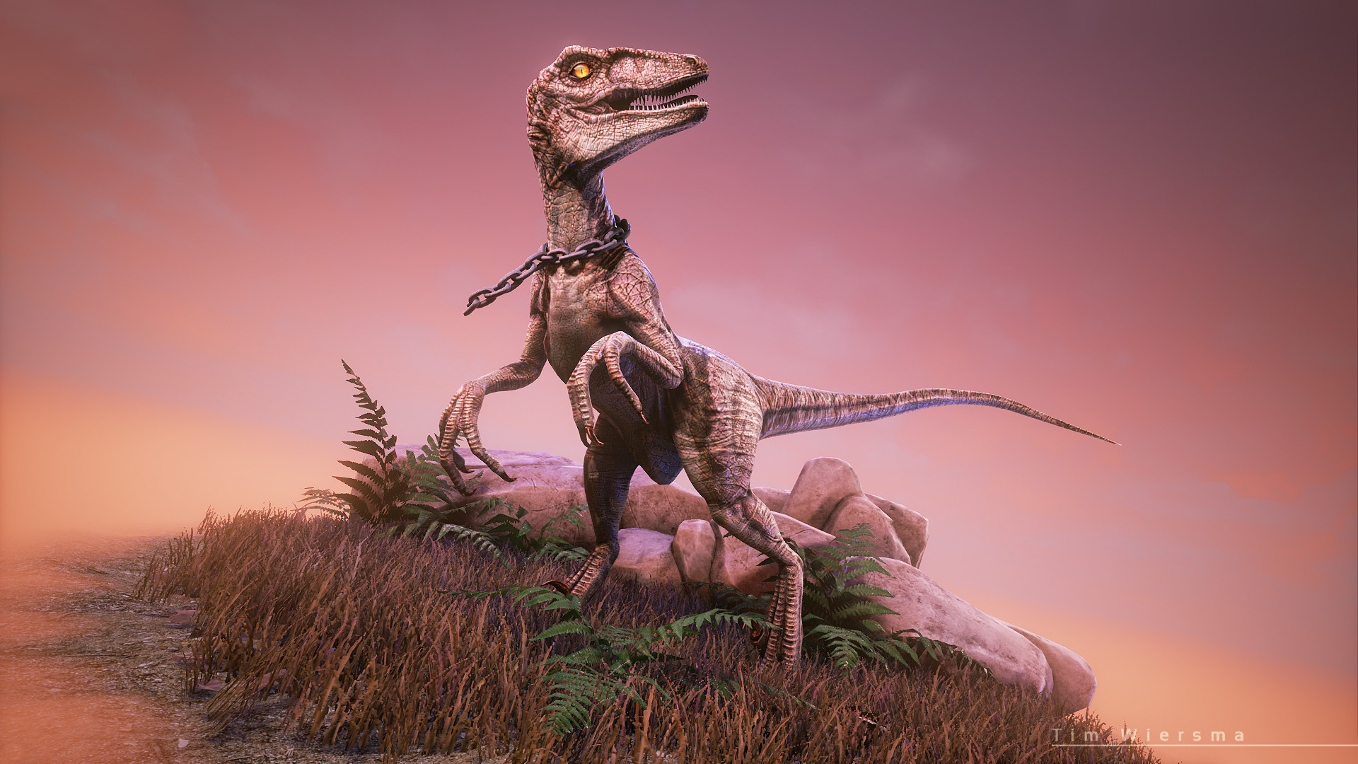 ArtStation - Velociraptor