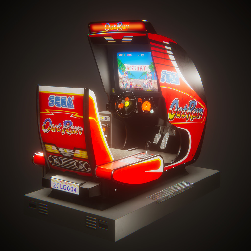 ArtStation - Our Run Retro Arcade
