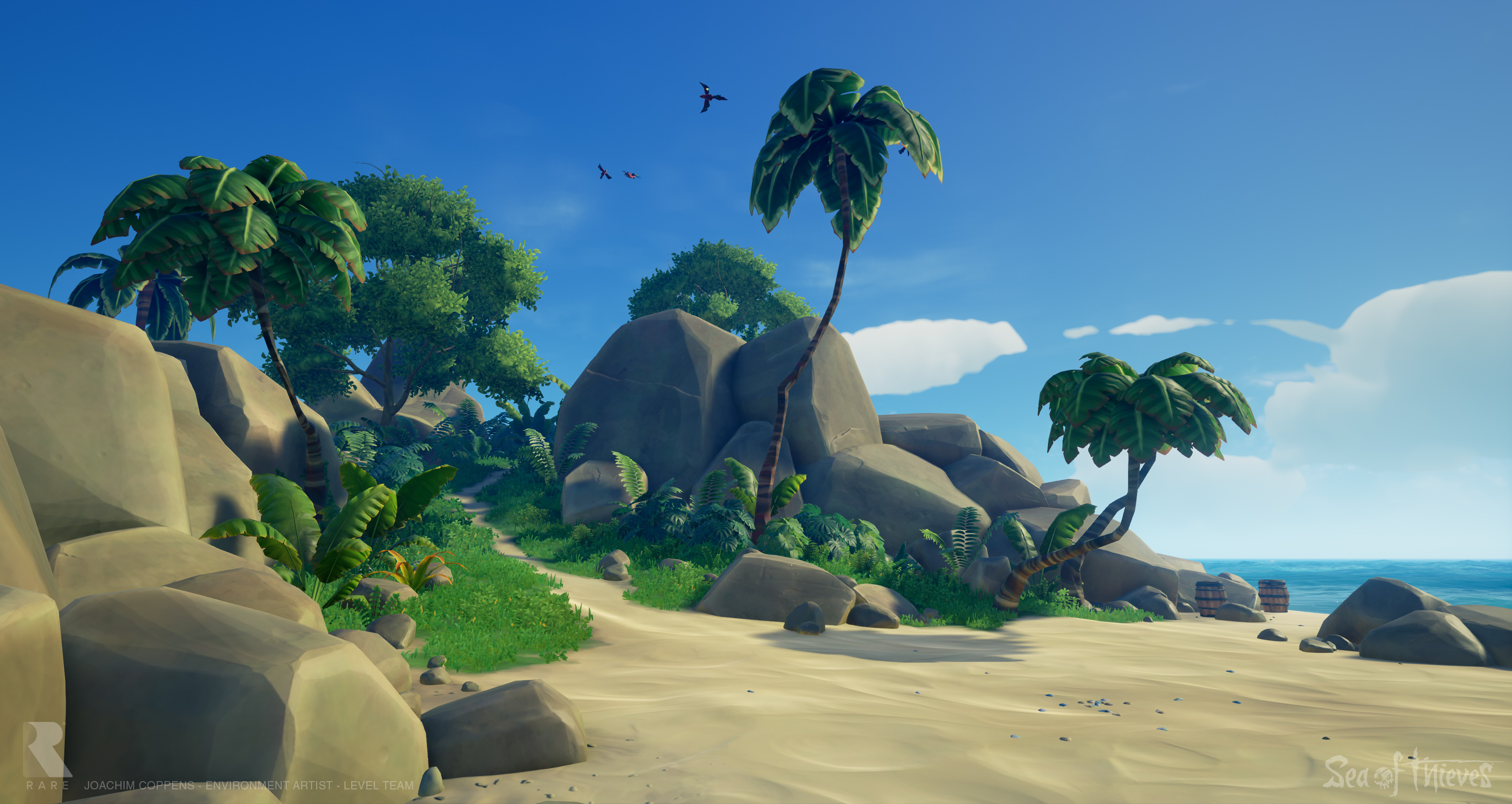 Joachim Coppens - Artstation Portfolio - Sea of Thieves - The Ancient Isles