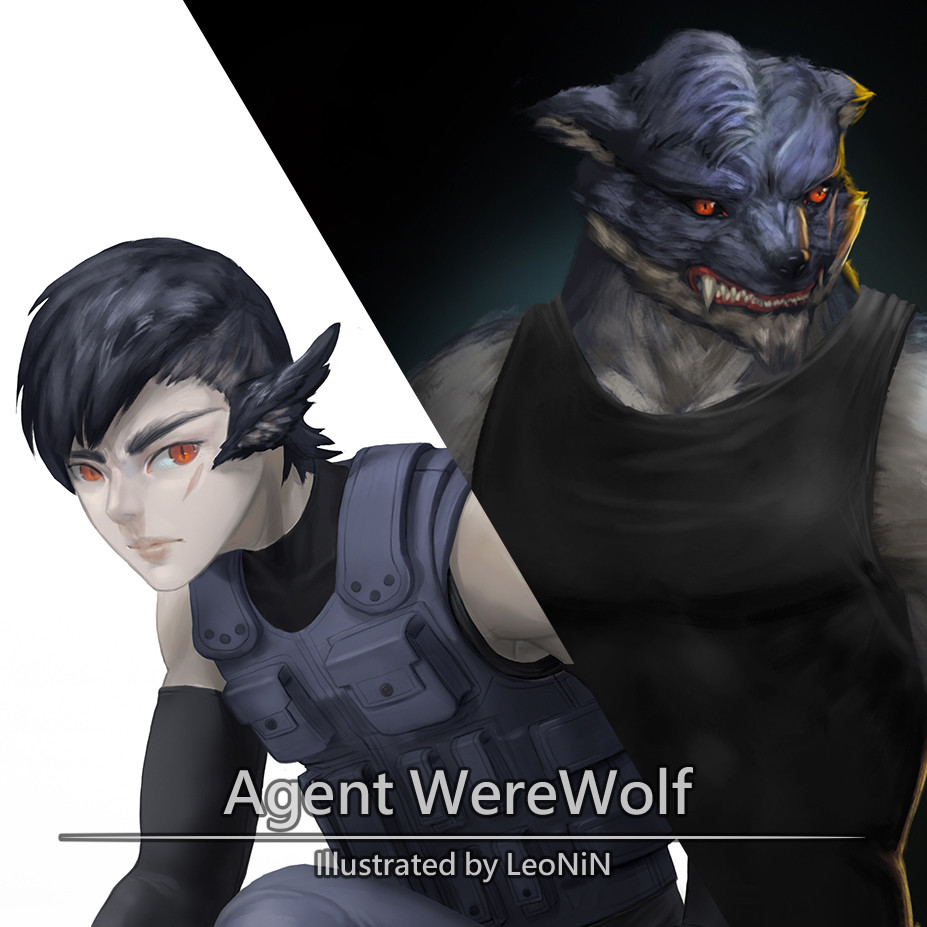 ArtStation - Agent Werewolf