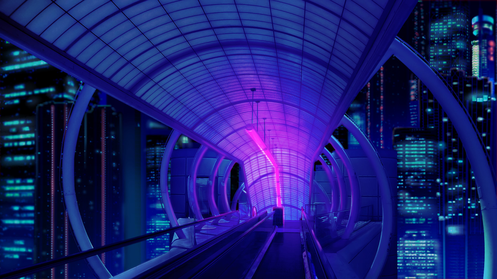 futuristic pathway by Janice Ang : r/ImaginaryFuturism