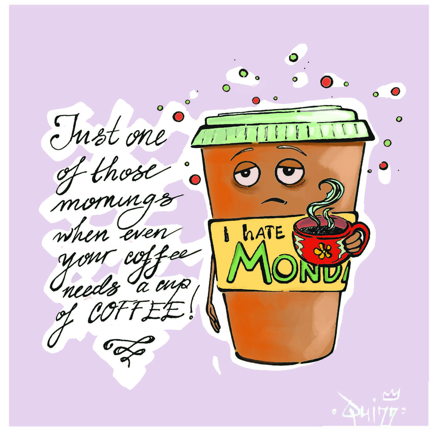 ArtStation - Coffee needs coffee